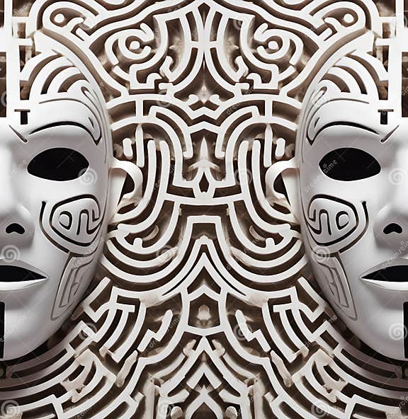 Mental Maze Mask: Navigating the Labyrinth of Thoughts and Success ...