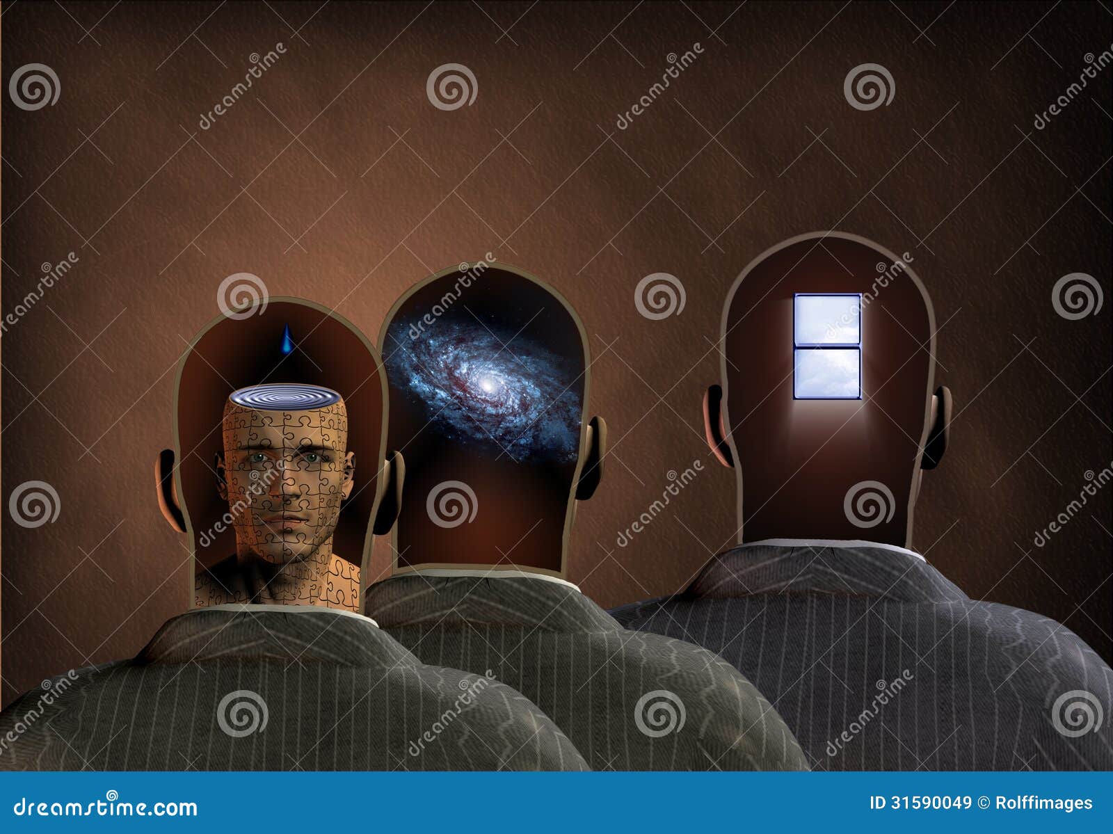 Mental Men stock illustration. Illustration of human - 31590049