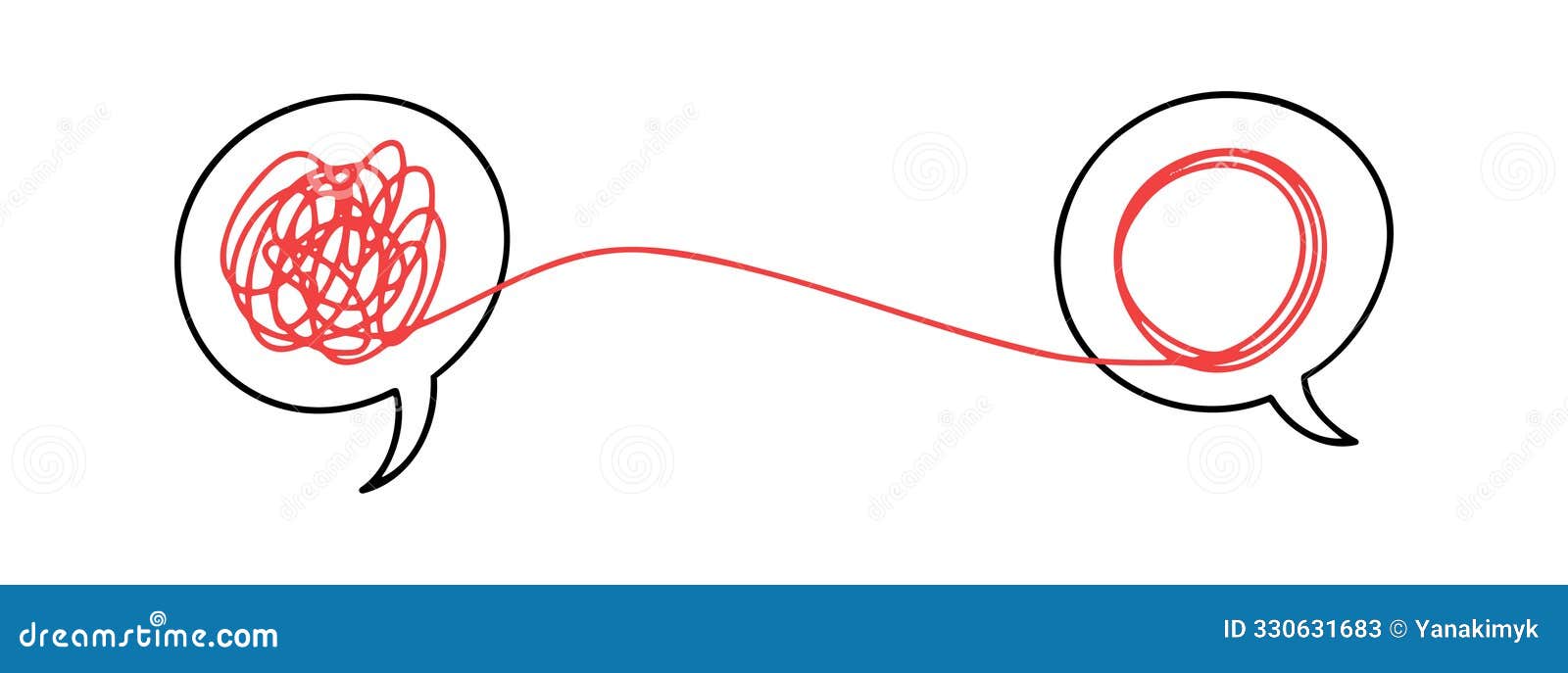 Mental Problem Solving Brainstorm Doodle Concept. Psychologist ...