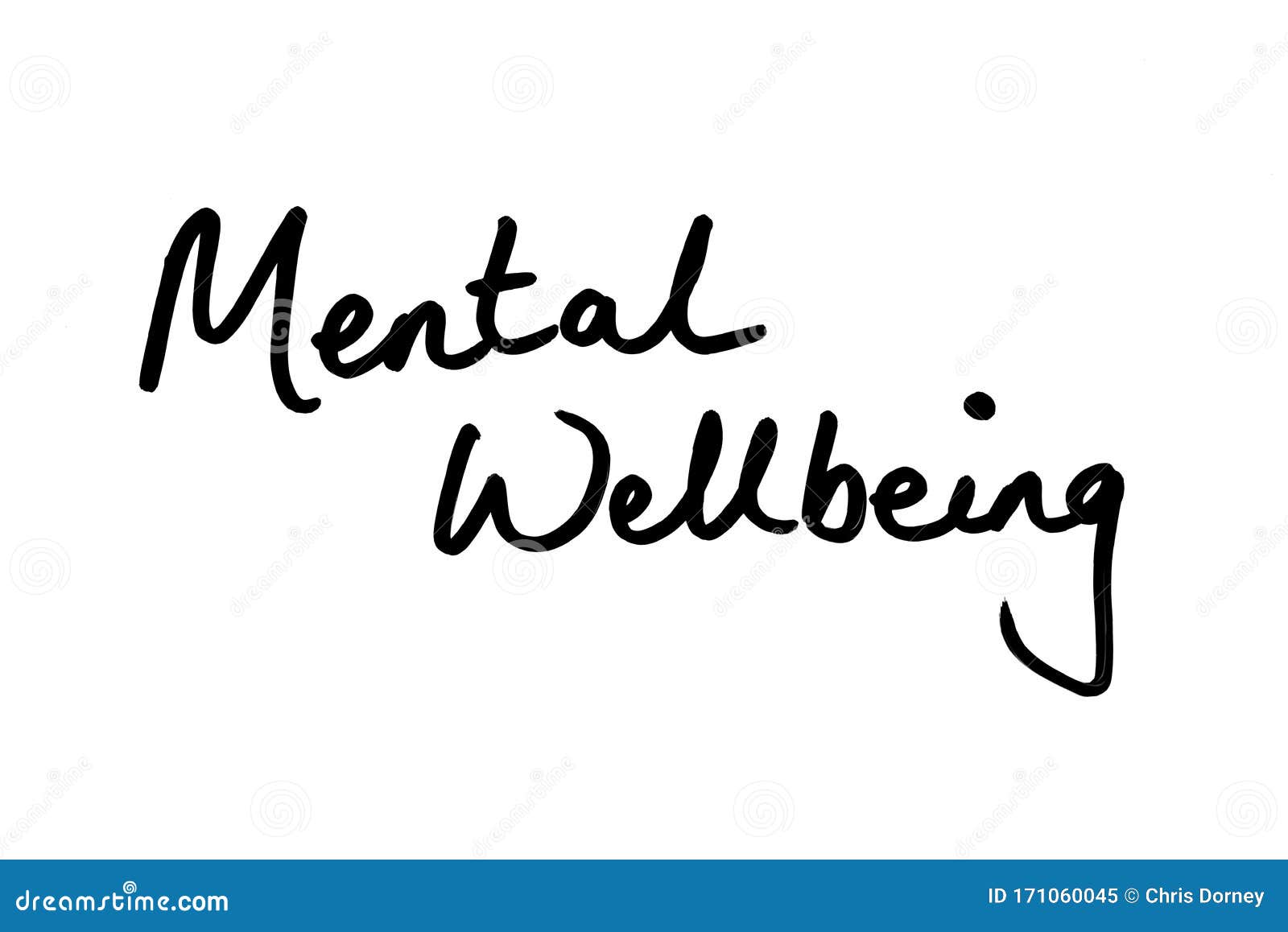 Mental Wellbeing Stock Photo | CartoonDealer.com #171060054