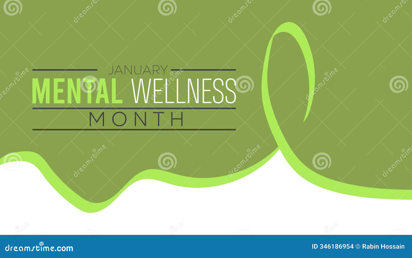 Mental Wellness Month Observed Each Year during January. Healthcare ...