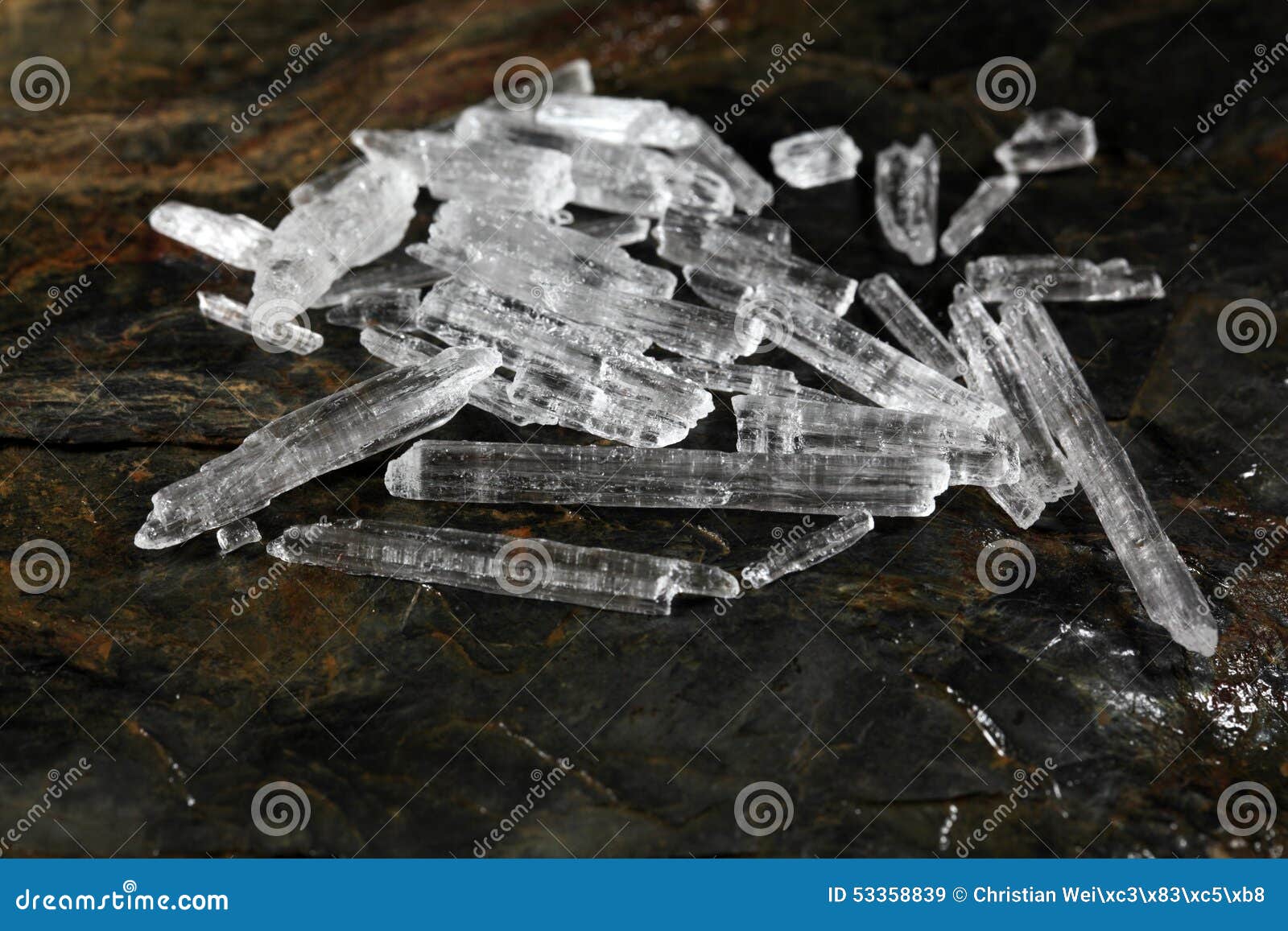 Menthol Crystals stock image. Image of spice, eating - 53358839