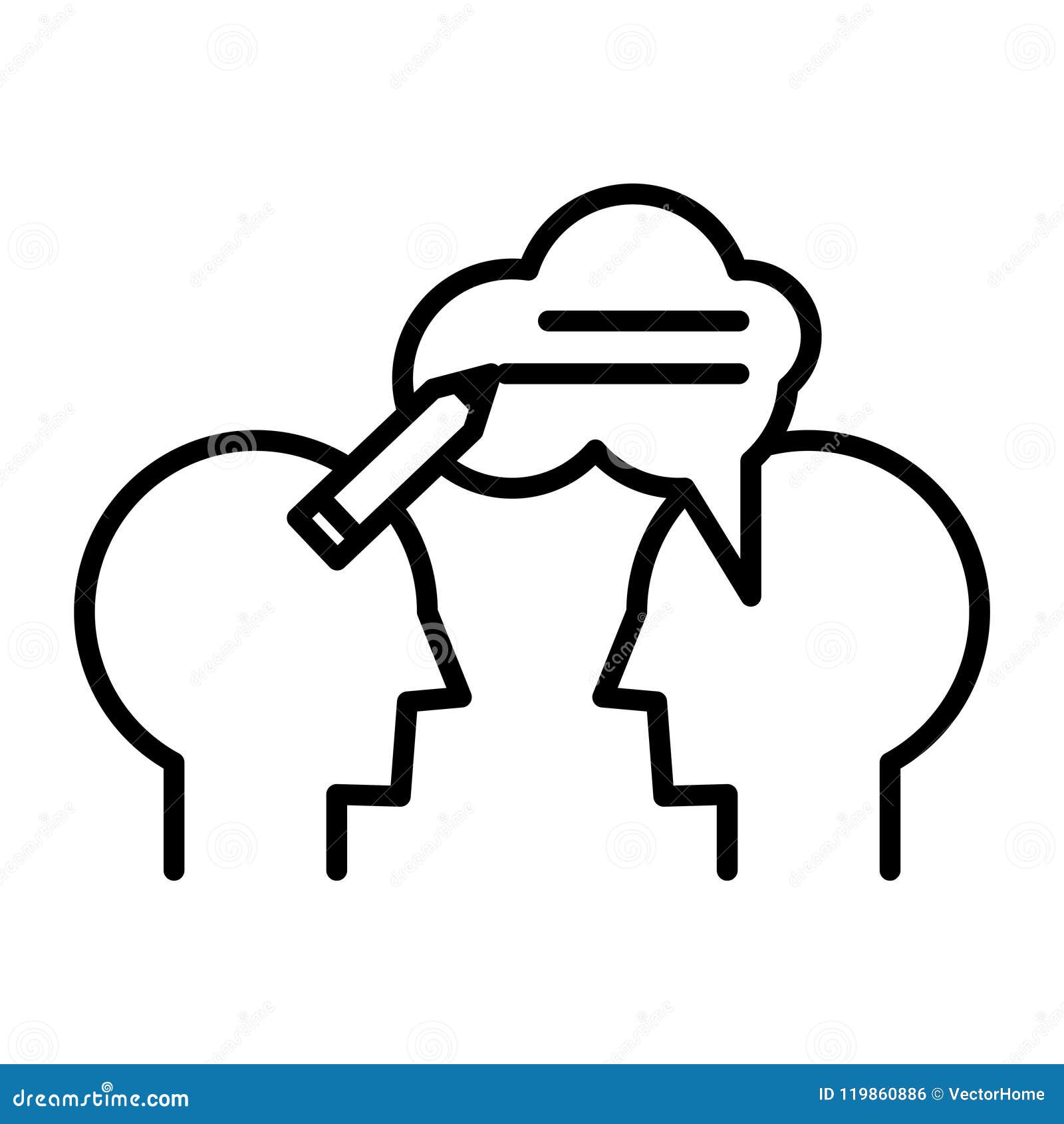 Mentor Icon. Coaching Sign. Therapy Symbol. Psychological Help Of Logo ...