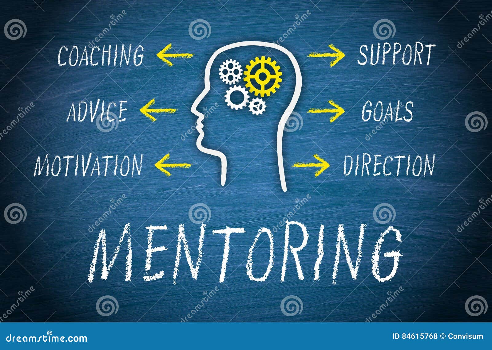 Mentoring Business Concept stock illustration. Illustration of mentor ...
