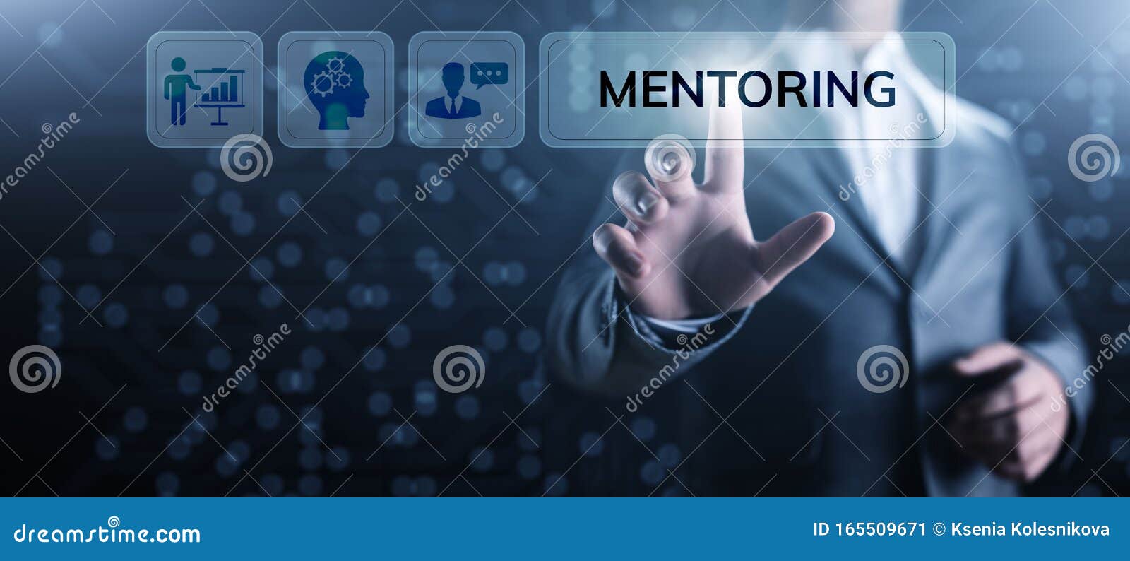 Mentoring Coaching Training Personal Development and Education Concept ...