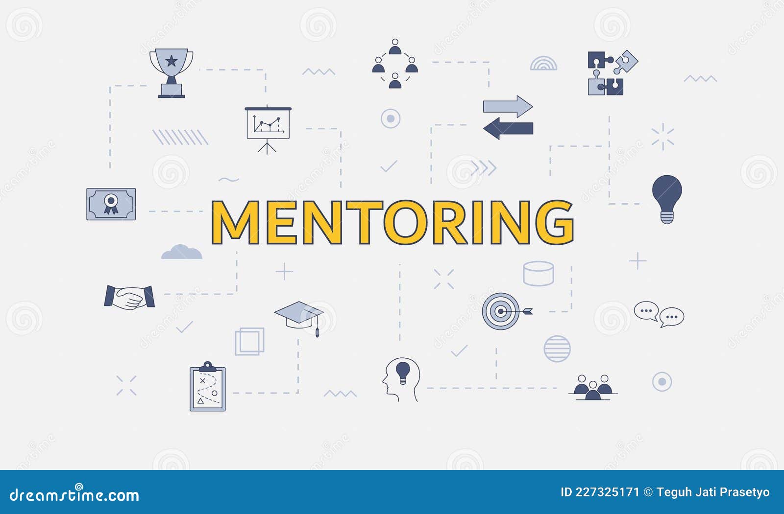 3d Mentoring Word Cloud Concept - Illustration Royalty-Free Stock Photo ...