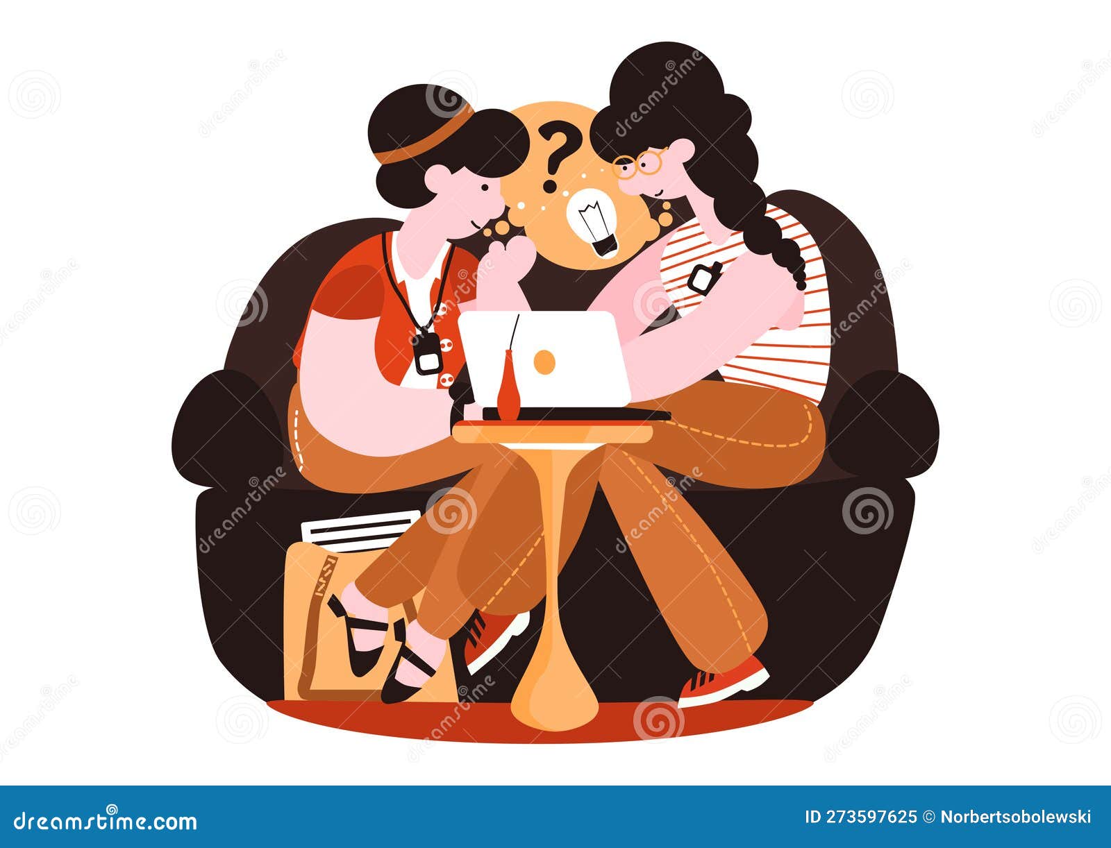 Mentoring Concept. Idea Of Leadership And Teamwork Cartoon Vector ...