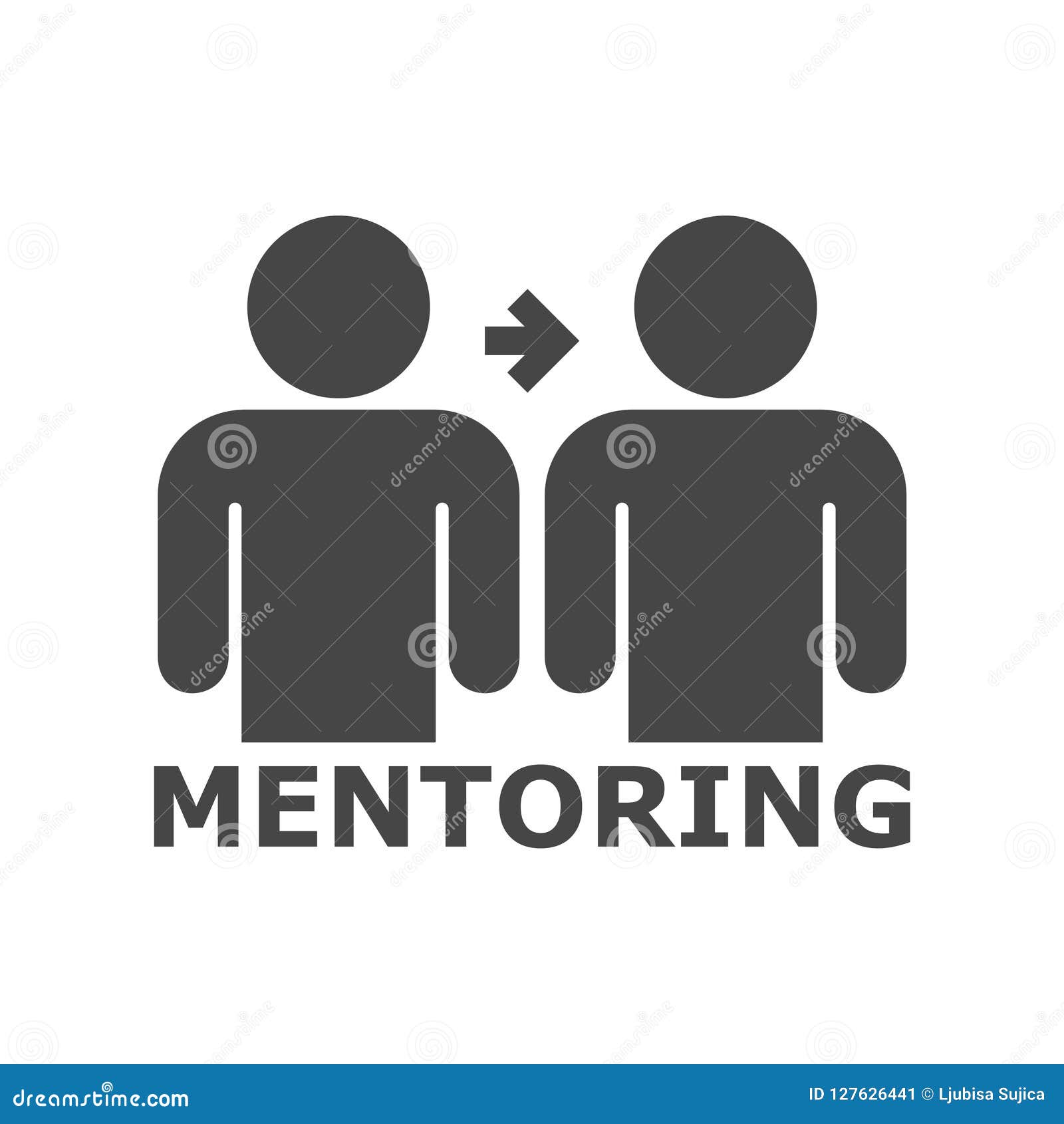 Mentoring Icon, Mentoring Concept, Simple Vector Logo Stock Vector ... Mentoring Icon, Mentoring Concept, Simple Vector Logo Stock Vector ...