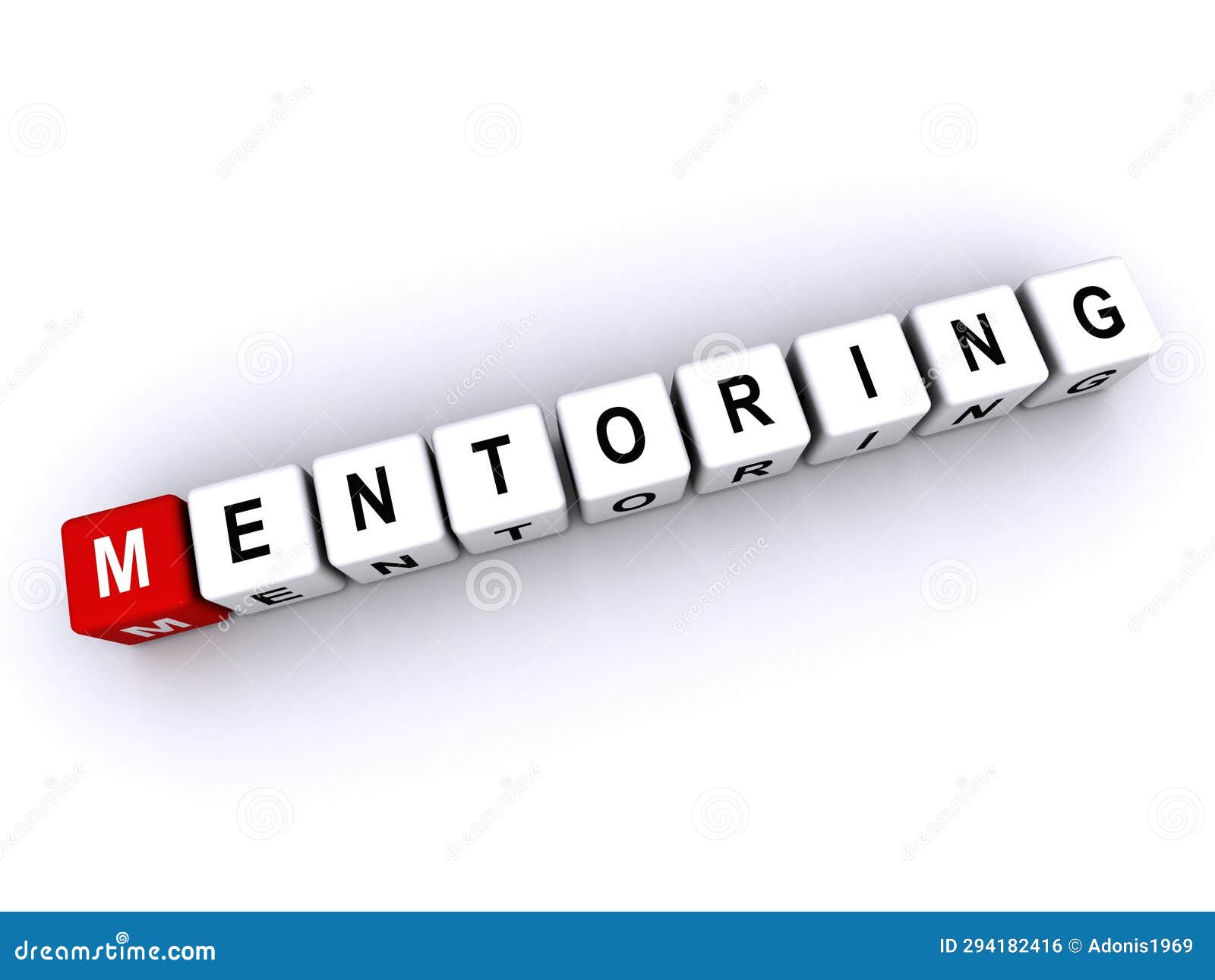 3d Mentoring Word Cloud Concept - Illustration Royalty-Free Stock Photo ...