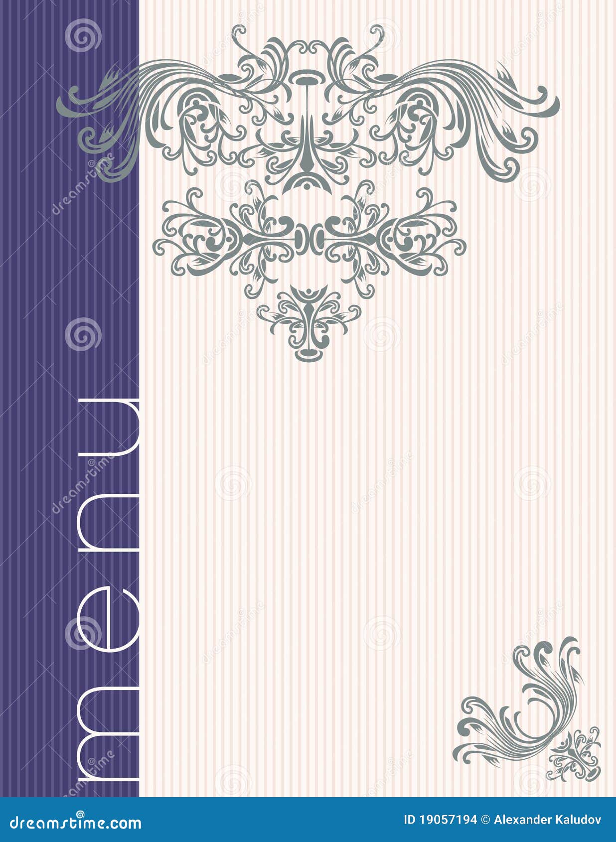 Menu 05 stock illustration. Illustration of label, border - 19057194