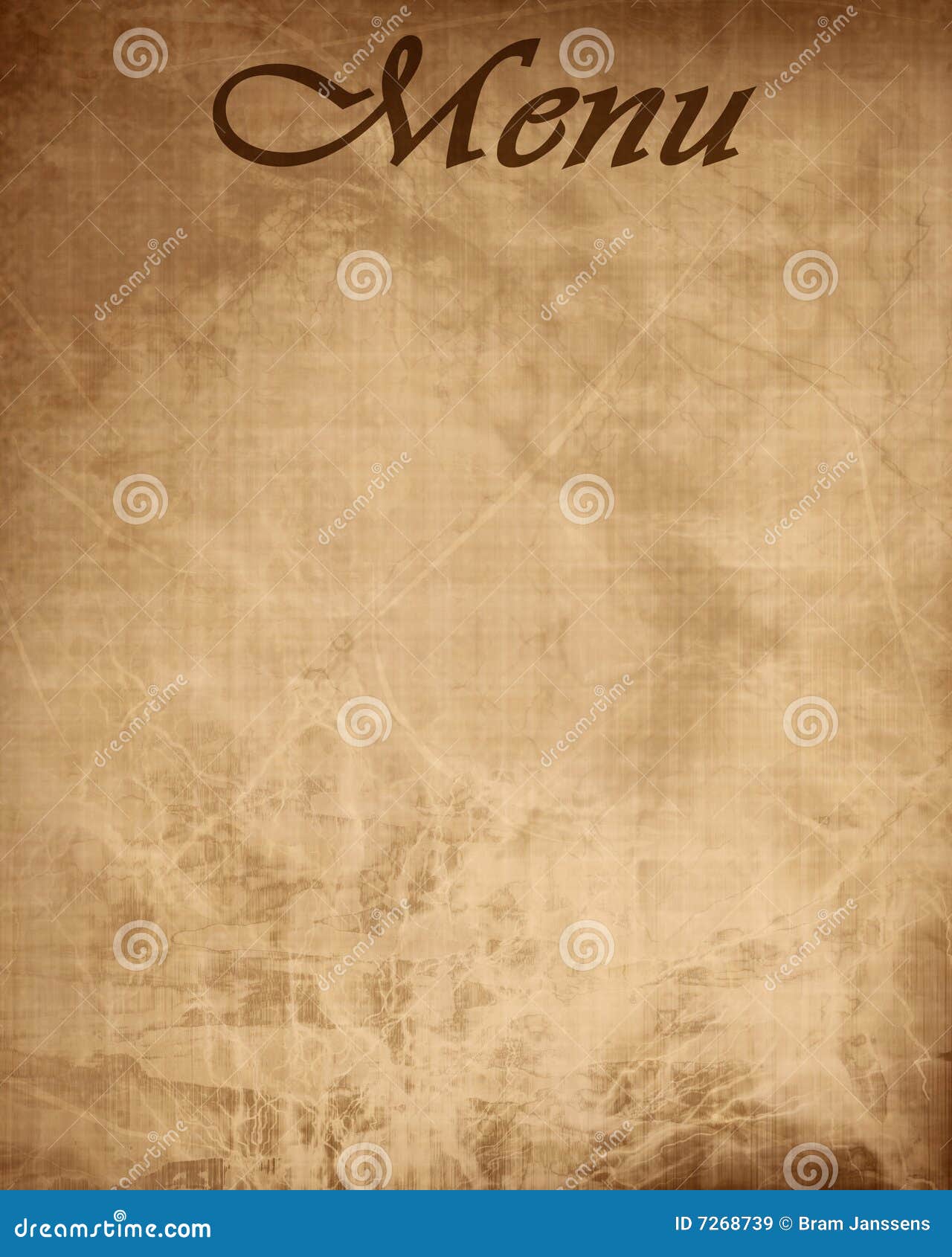 Menu stock illustration. Illustration of menu, banner - 7268739