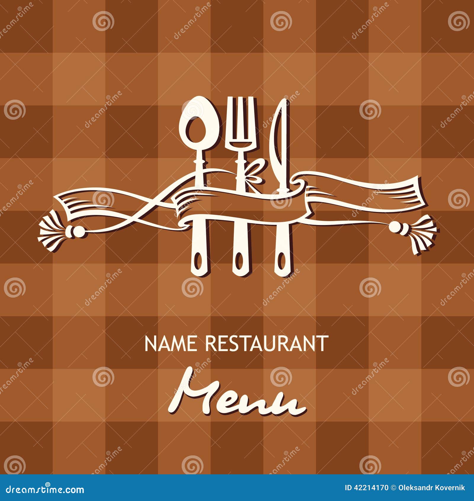 Menu banner stock vector. Illustration of dining, banquet - 42214170