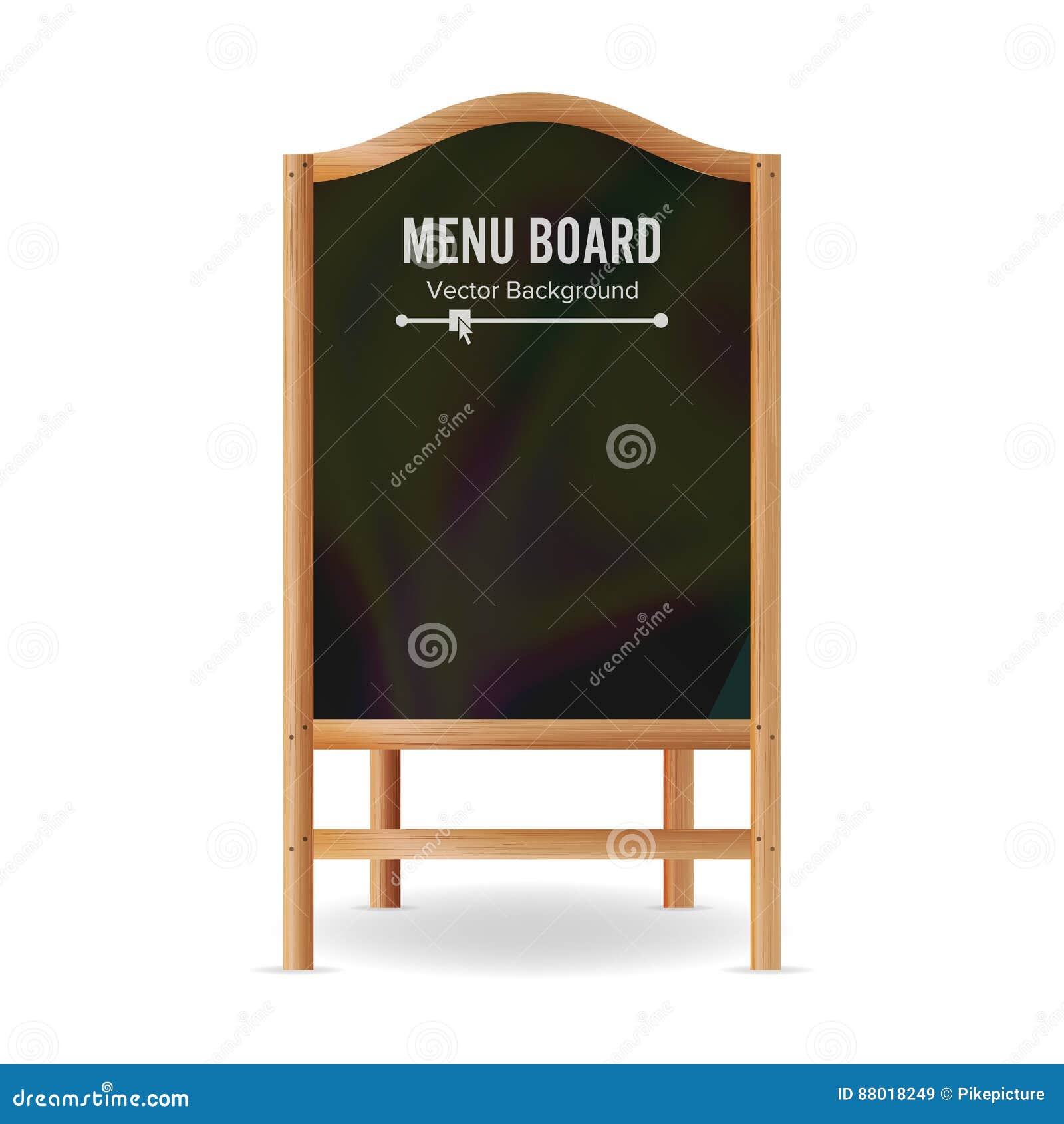 Menu Chalkboard Blank