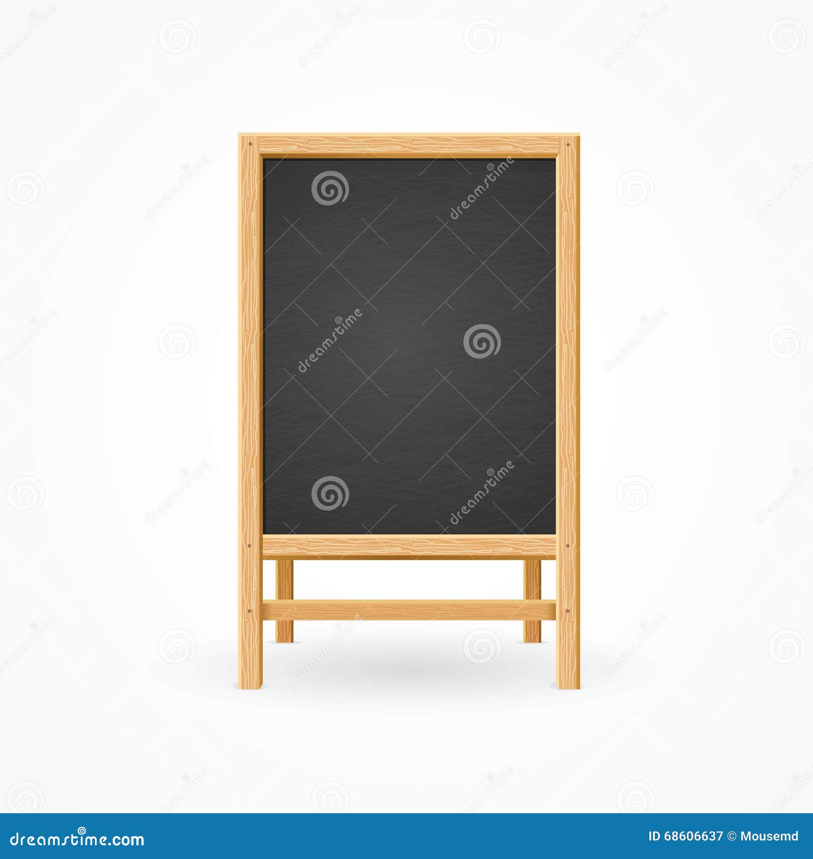 Menu Black Board . Vector stock vector. Illustration of business - 68606637
