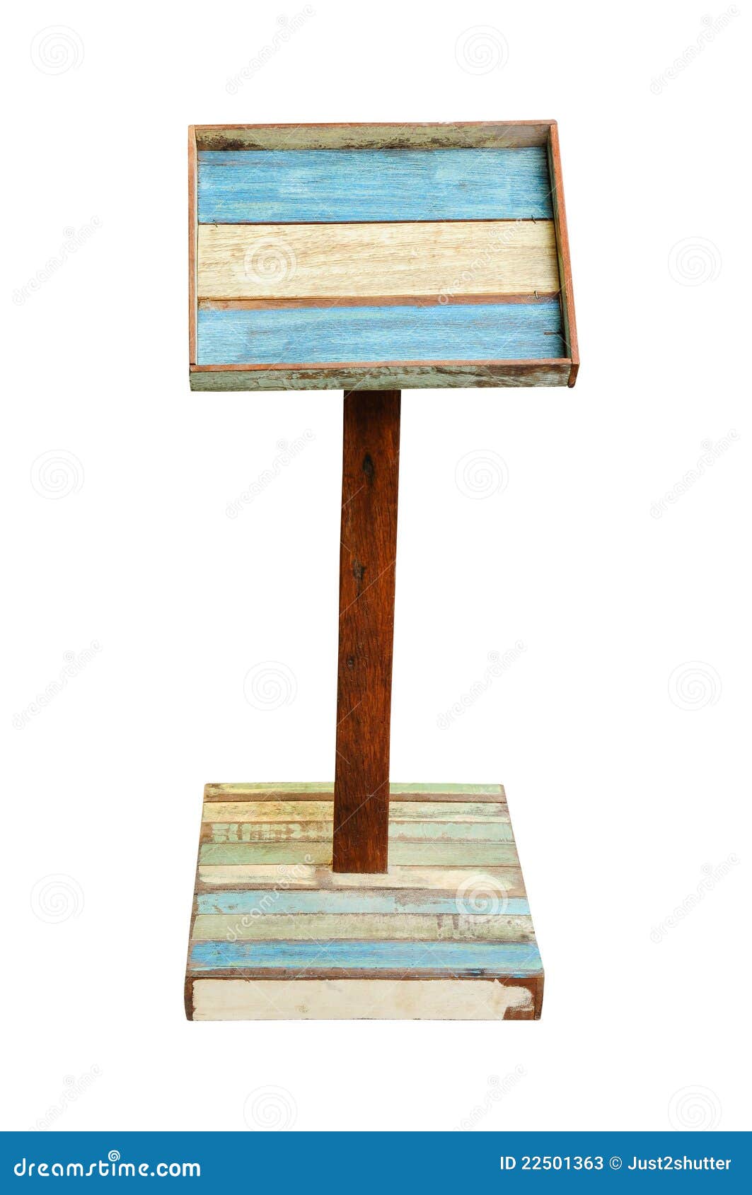 Menu board stand isolated stock image. Image of border - 22501363