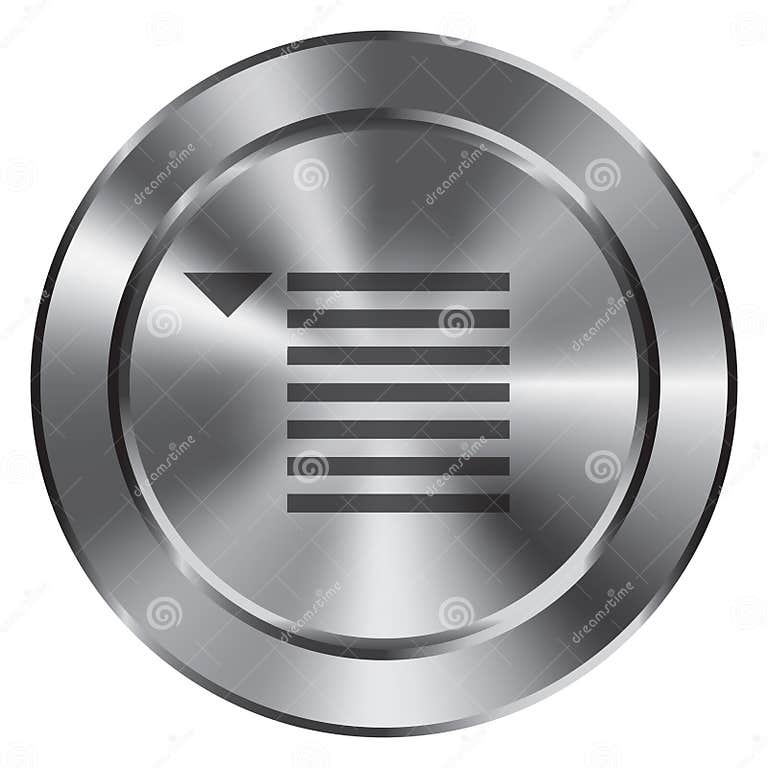 Menu Button. Vector Illustration Decorative Design Stock Vector ...