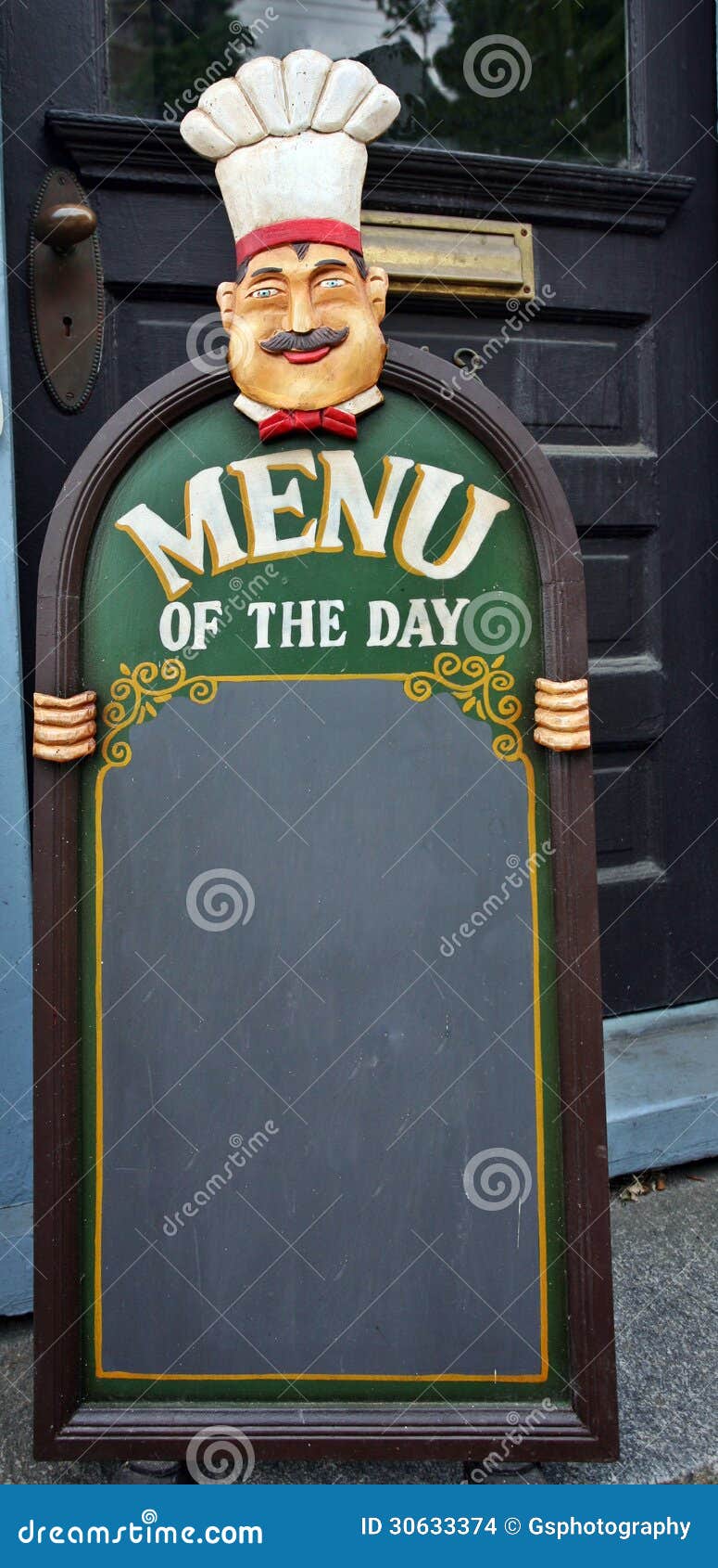 Menu of the day stock photo. Image of food, sign, cooking - 30633374