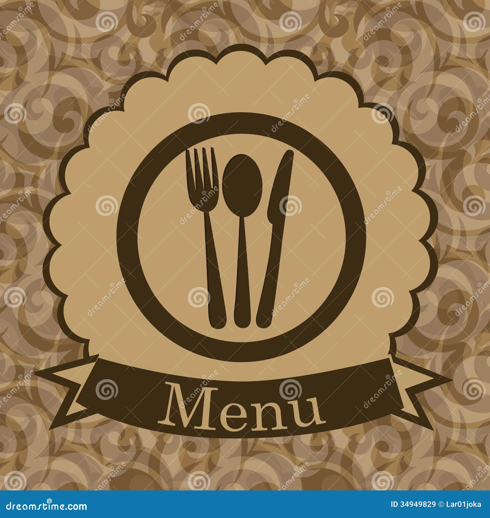 Menu Design Royalty Free Stock Images - Image: 34949829