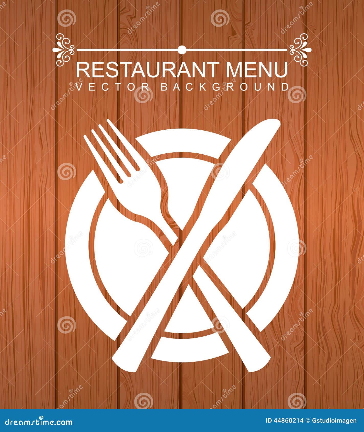 Menu design stock vector. Illustration of template, presentation - 44860214