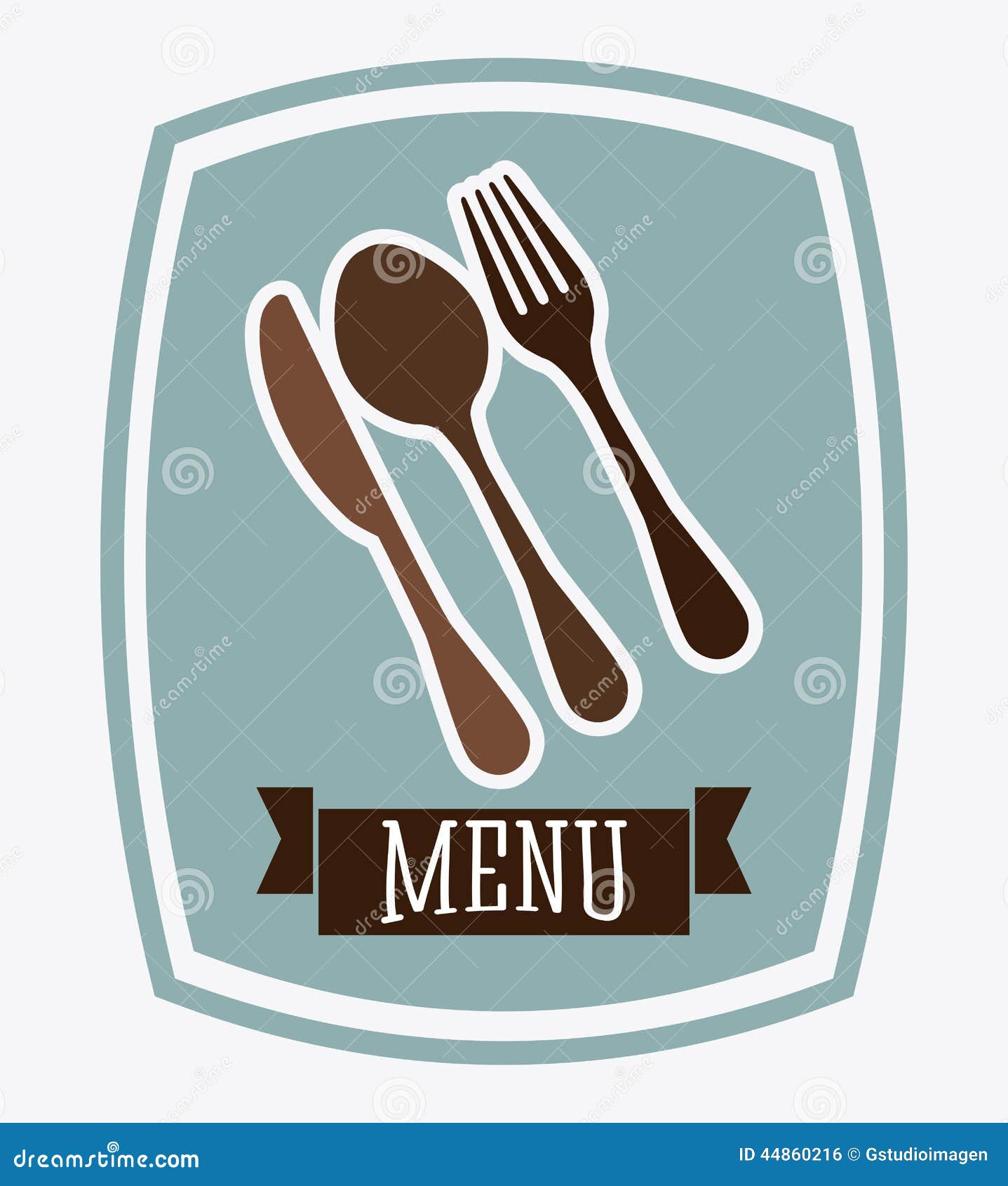 Menu design stock vector. Illustration of presentation - 44860216