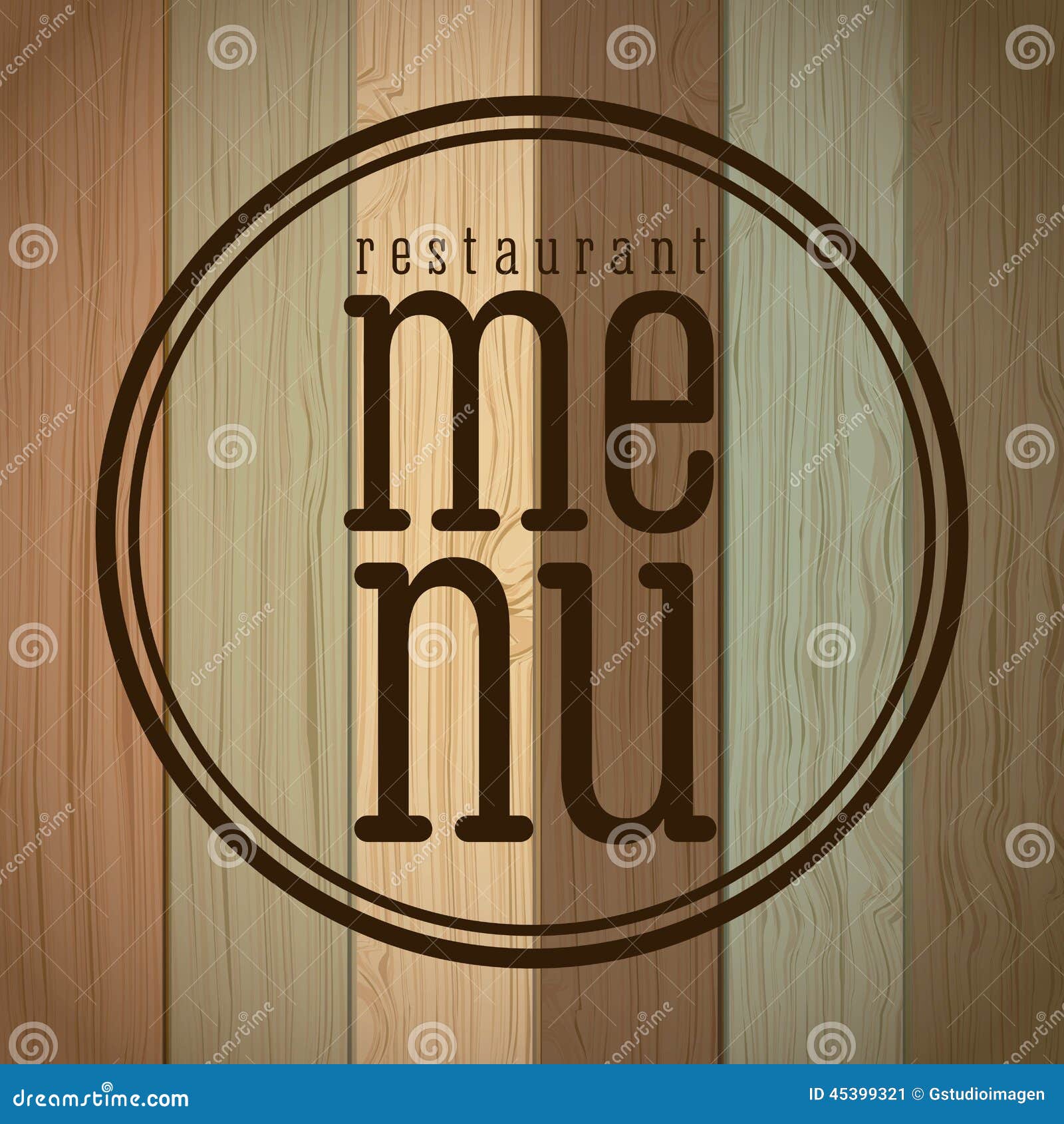 Menu design stock vector. Illustration of brochure, card - 45399321