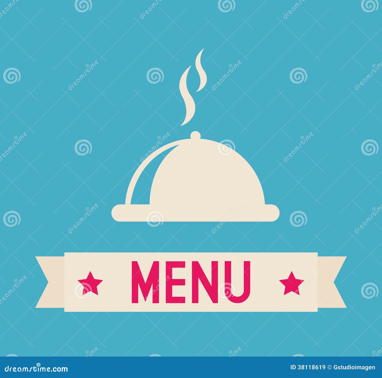 Menu design stock vector. Illustration of products, pattern - 38118619