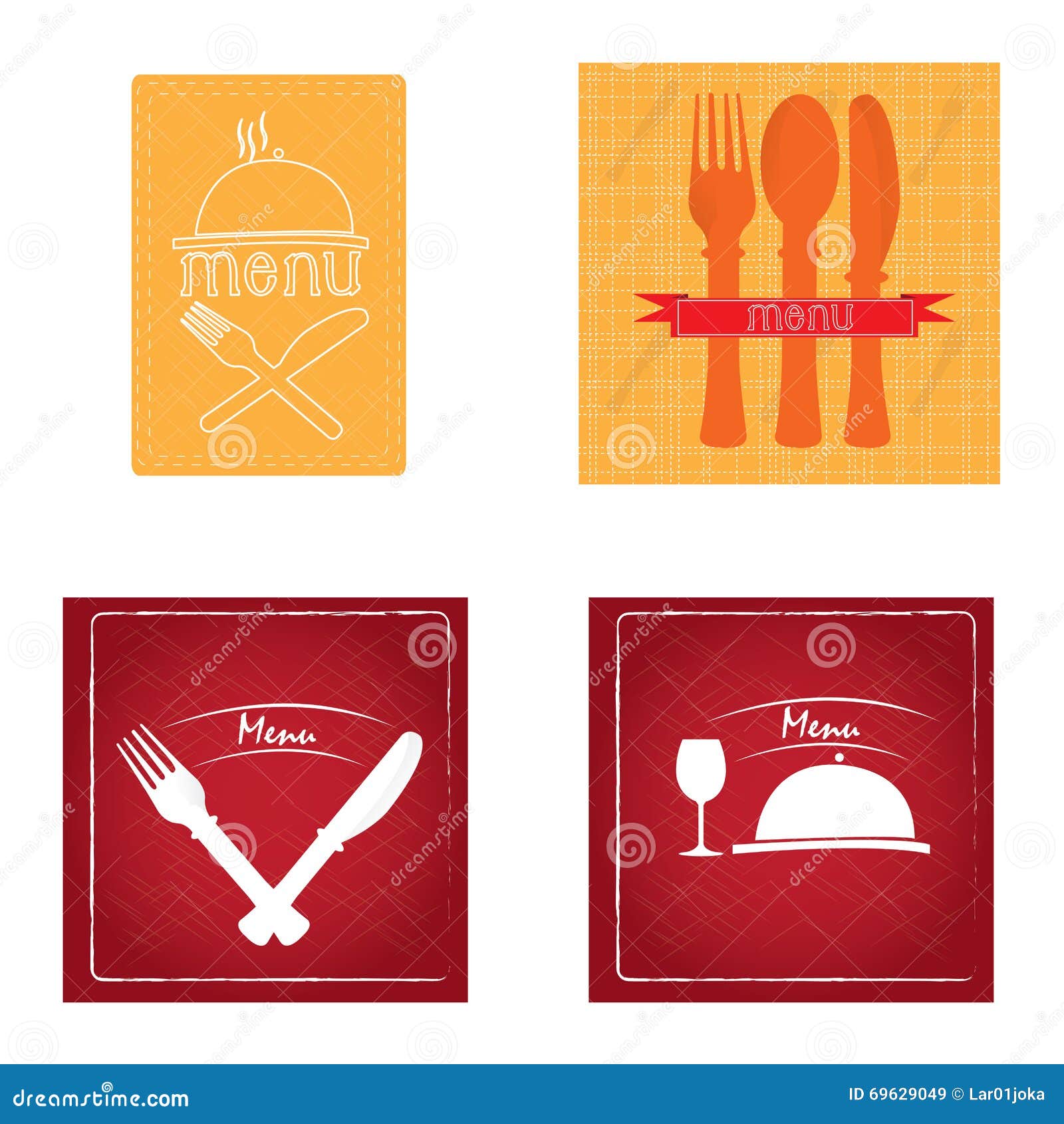 Menu design stock illustration. Illustration of icon - 69629049