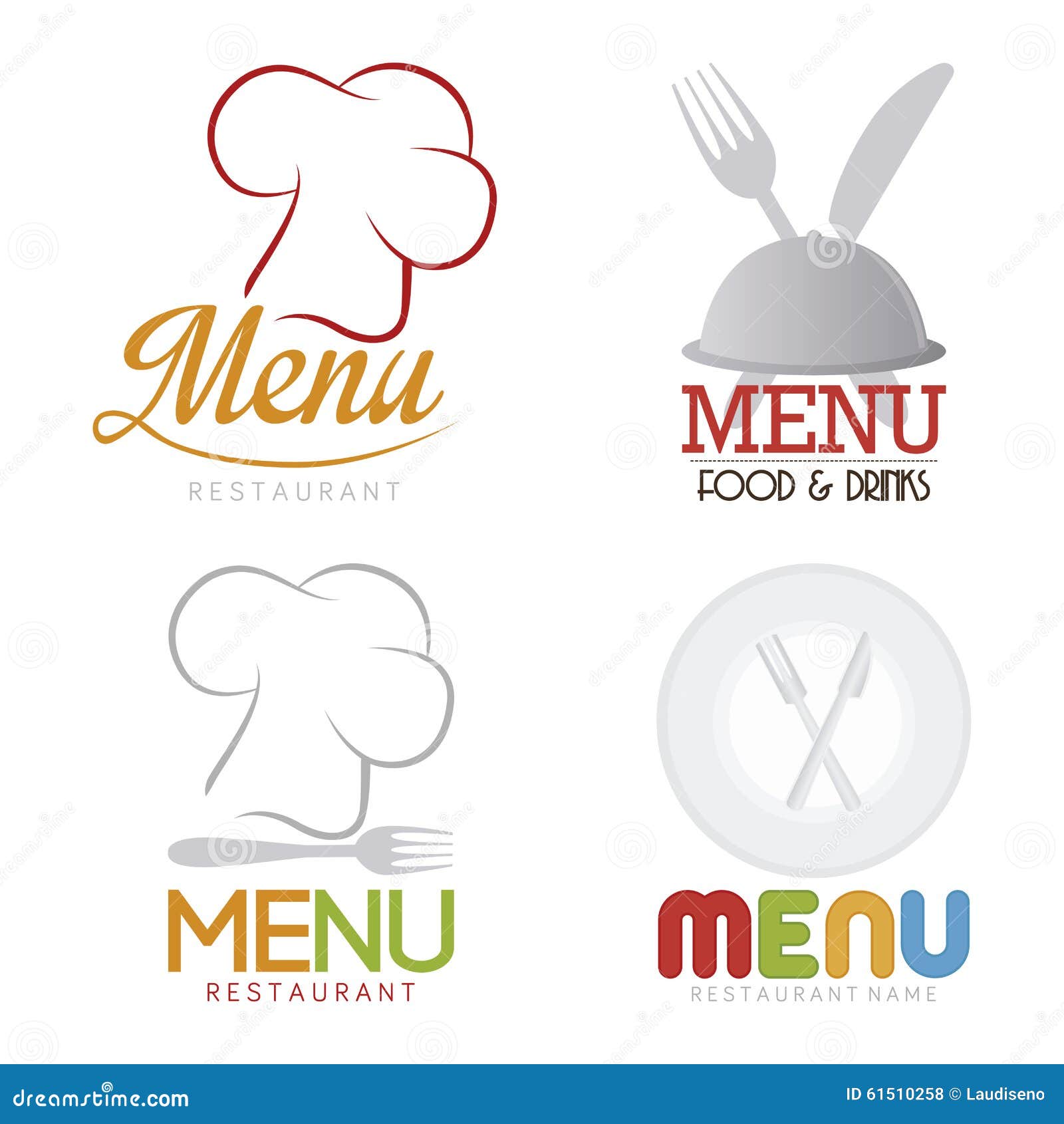 Menu design stock vector. Illustration of graphic, alphabet - 61510258