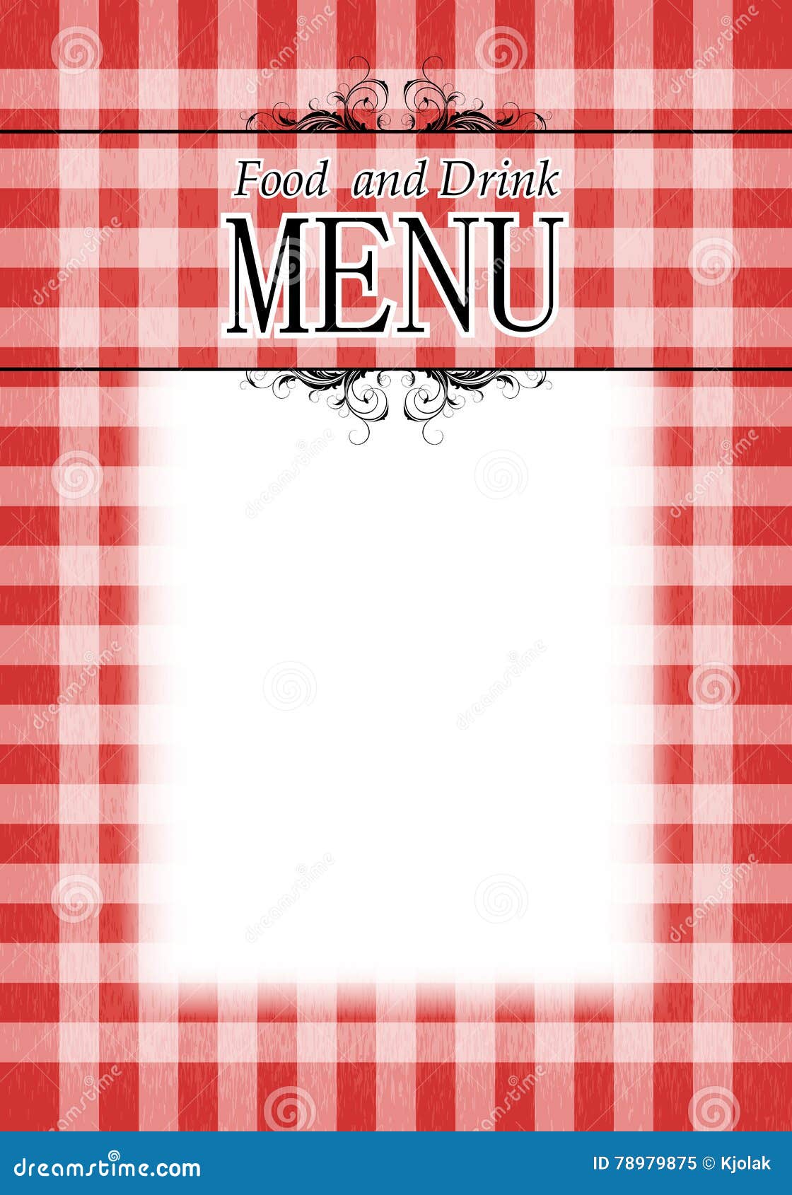 Menu design stock vector. Illustration of background - 78979875