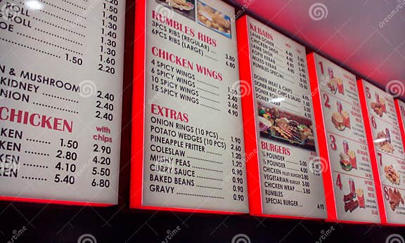 Menu stock photo. Image of choice, menu, shop, advertisement - 55151974