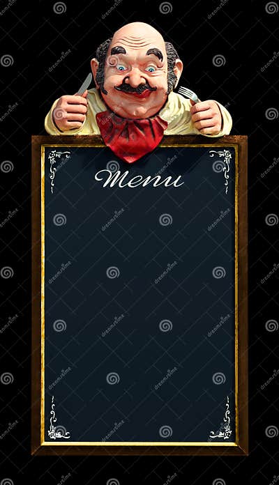 Menu Frame stock image. Image of vertical, cafe, isolated - 6553615