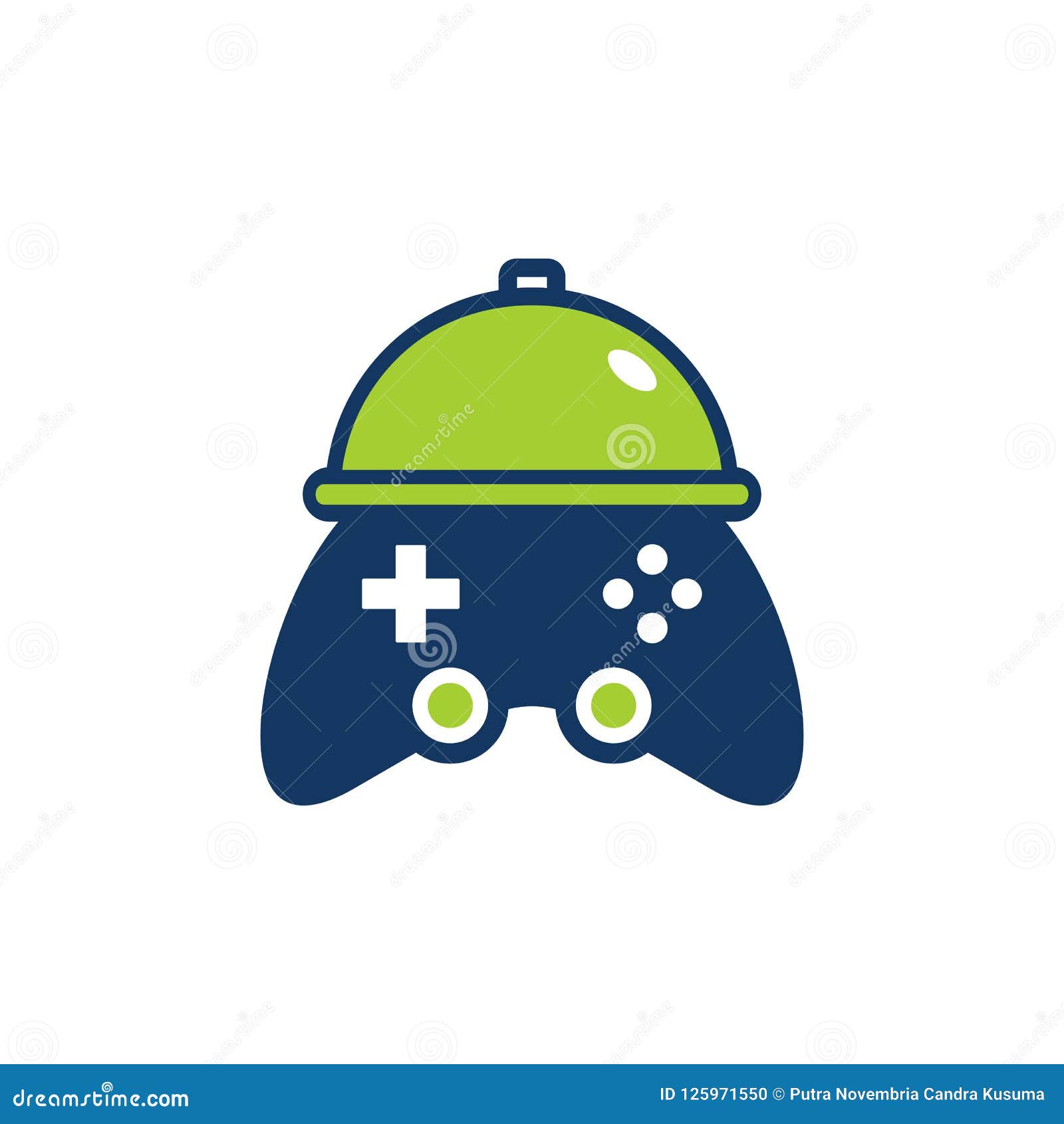 Menu Game Logo Icon Design stock vector. Illustration of branding ...