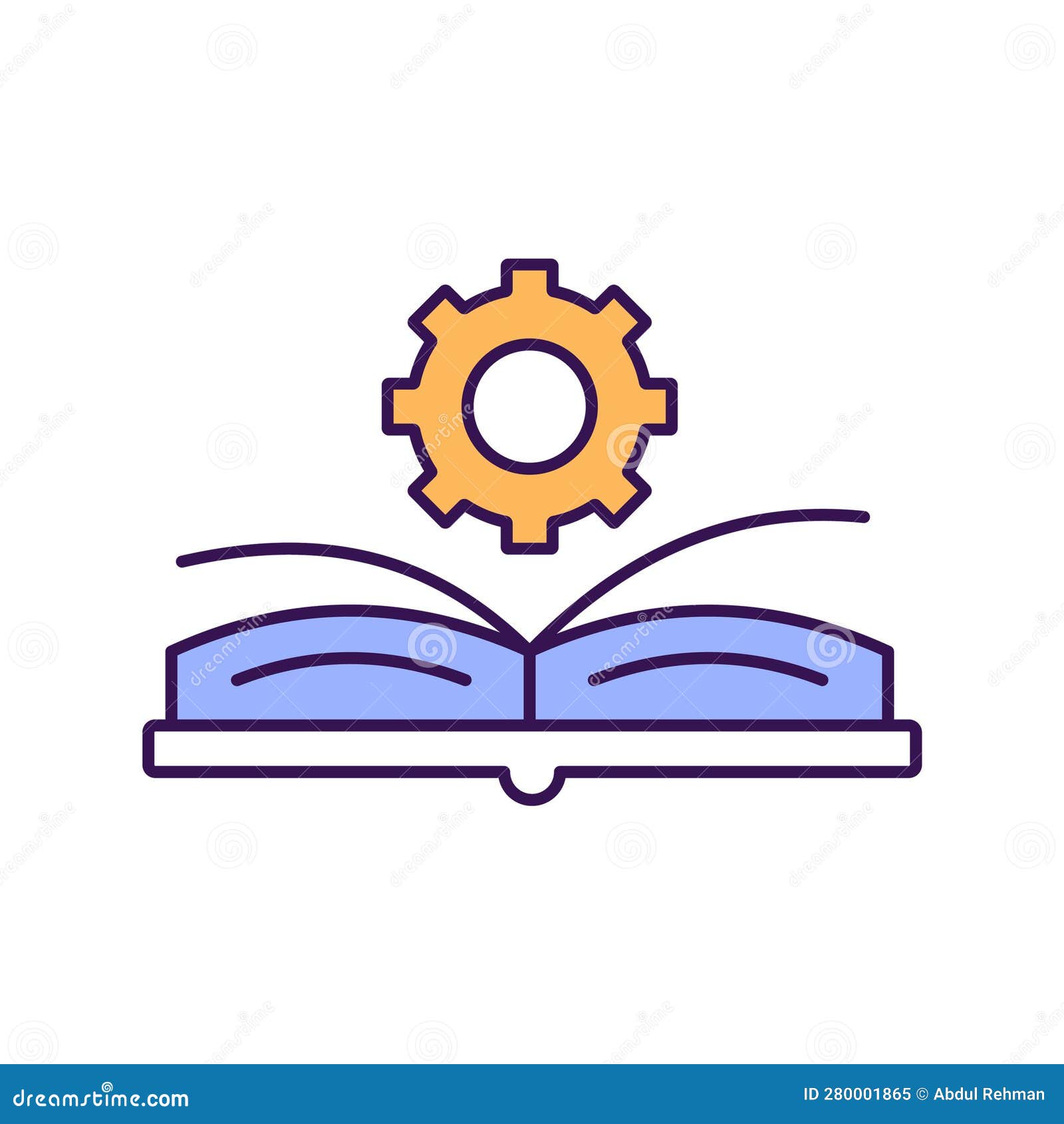 Menu Hardware Manual Outline with Colors Fill Vector Icon that Can ...