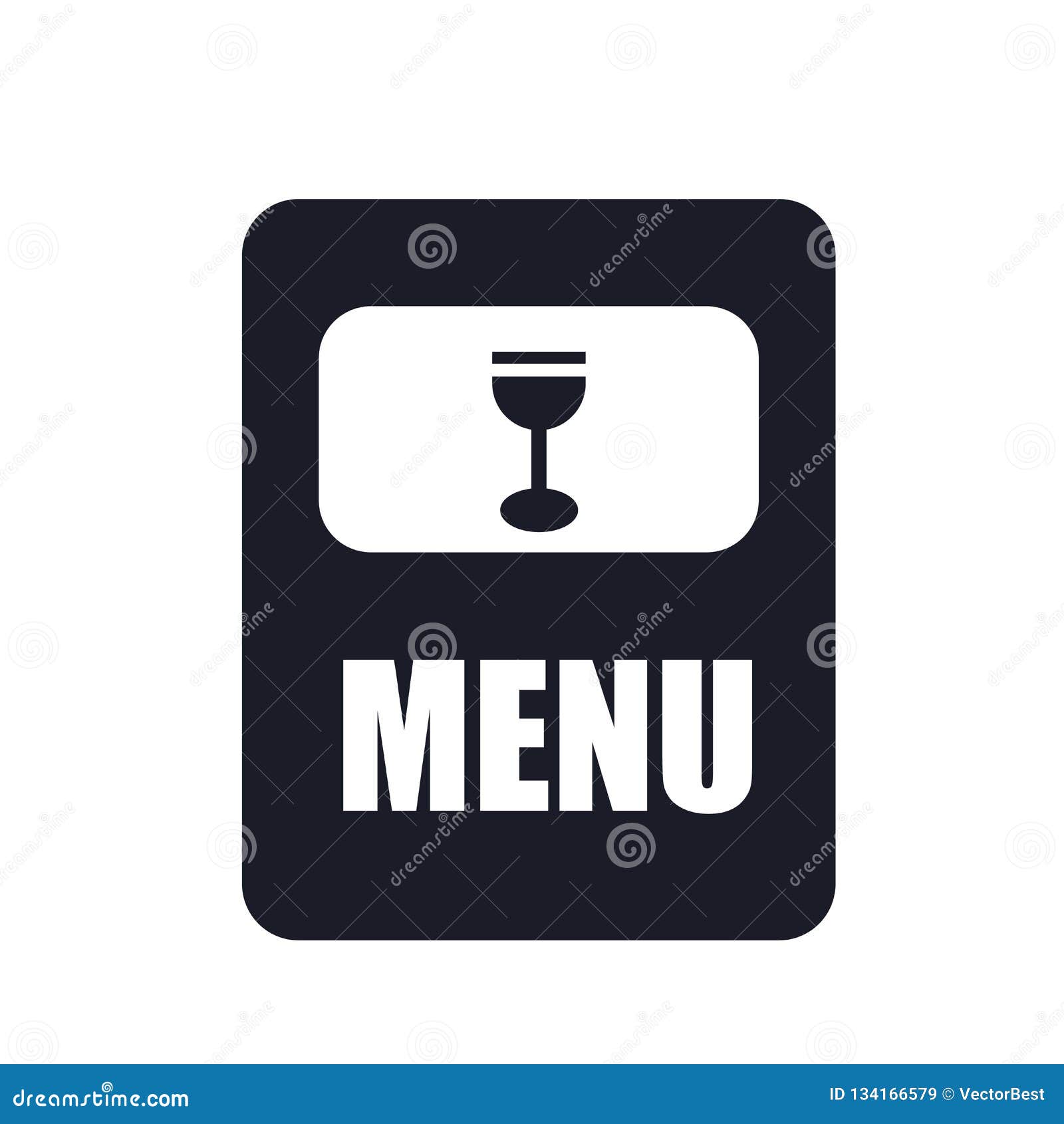 Menu Icon Vector Sign and Symbol Isolated on White Background, Menu ...