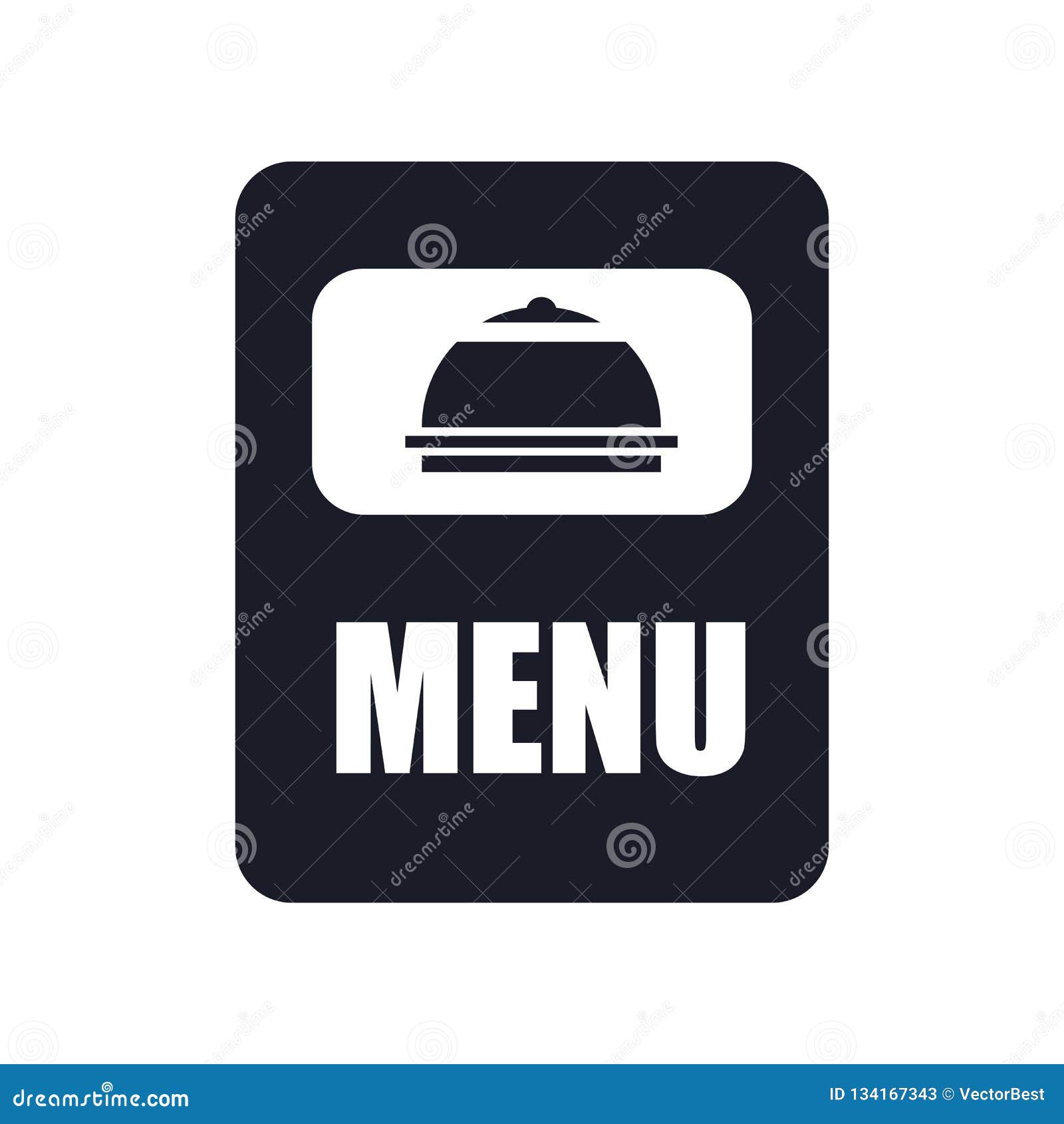 Menu Icon Vector Sign and Symbol Isolated on White Background, Menu ...