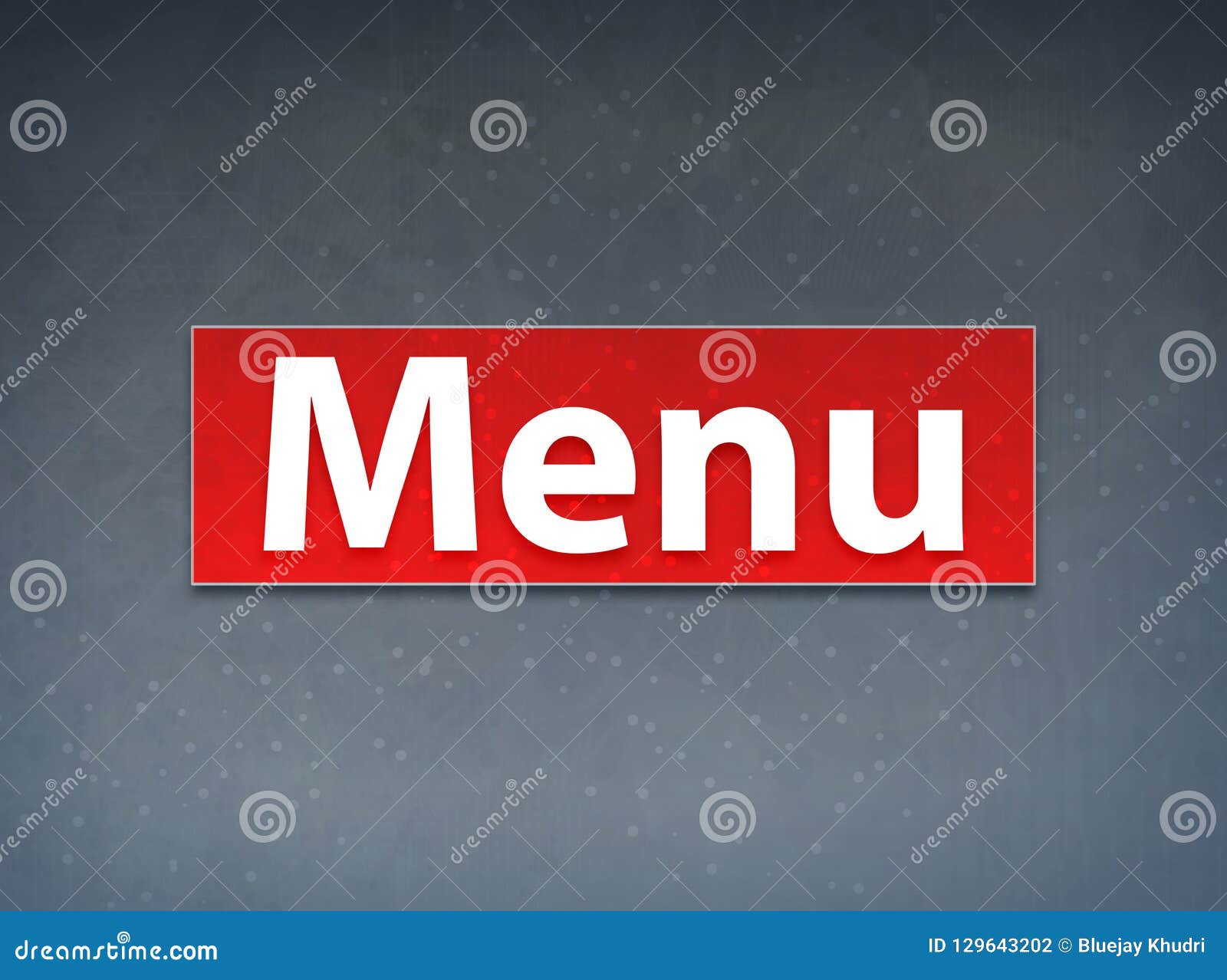 Menu Red Banner Abstract Background Stock Illustration - Illustration ...