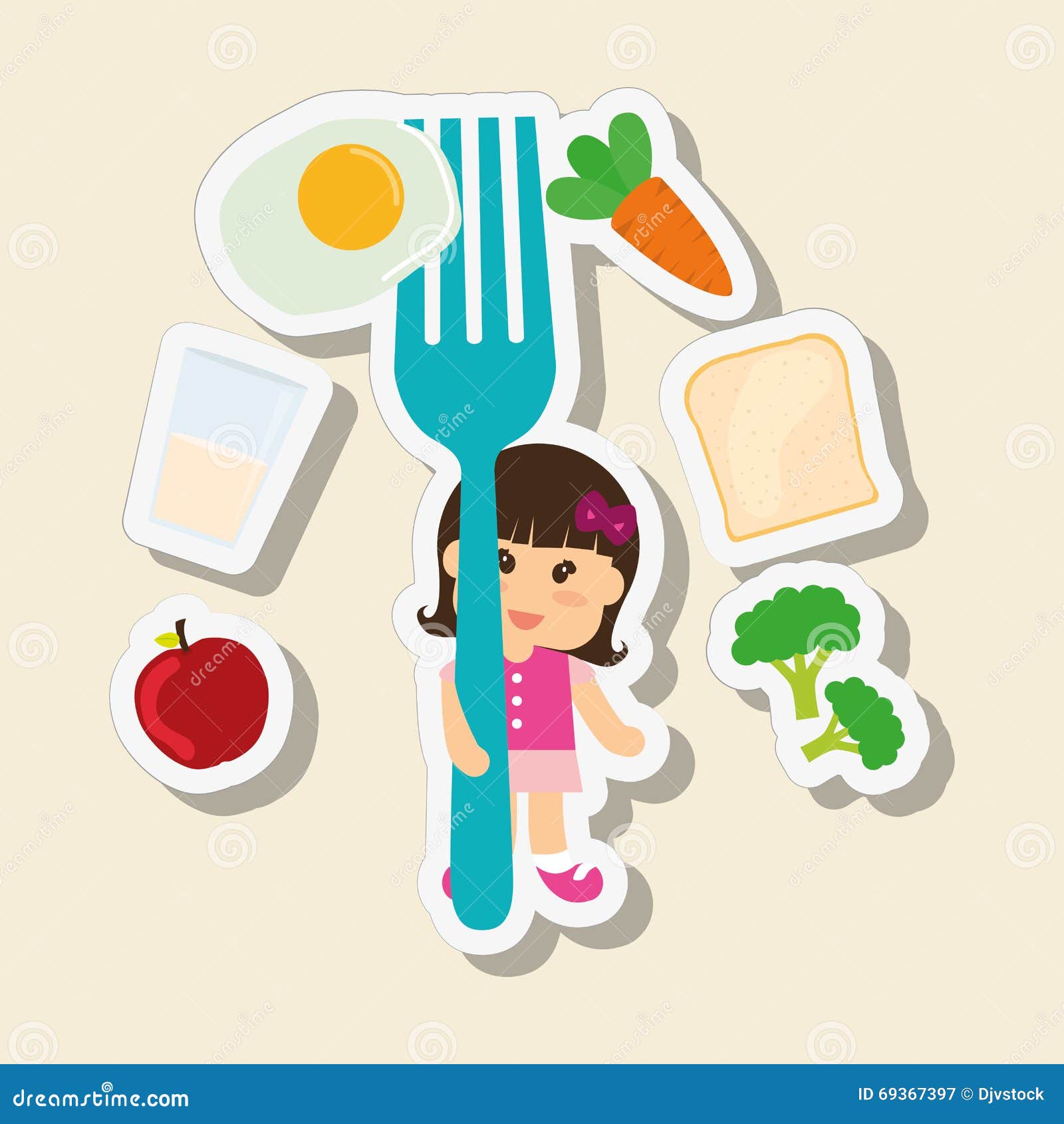 Menu Kids Icon Design, Vector Illustration, Vector Illustration Stock ...