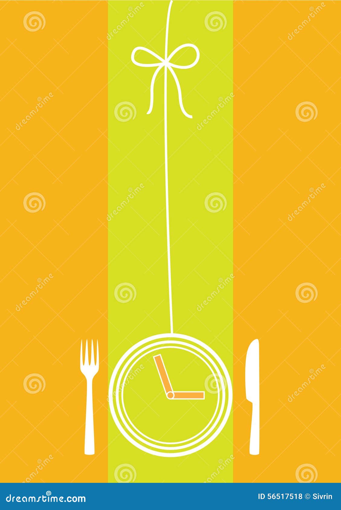 Menu for meal time. stock illustration. Illustration of repast - 56517518