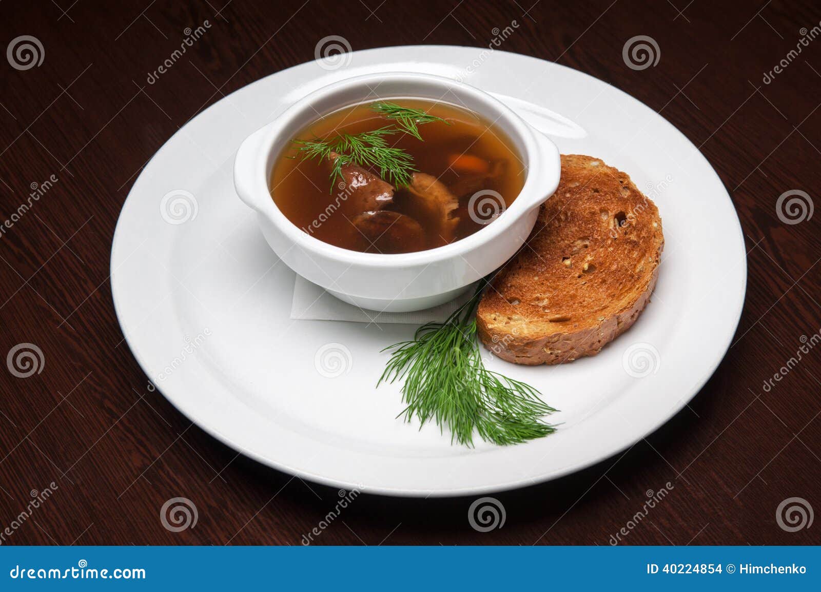The Menu - Photo - Appetizing Soup from Mushrooms Stock Photo - Image ...
