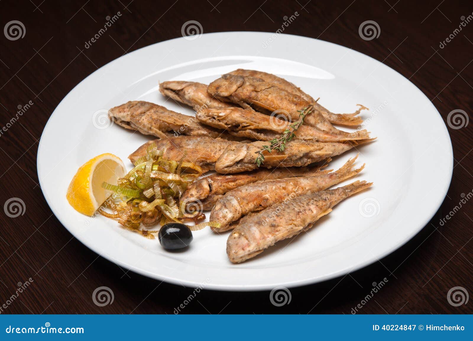 Menu Photo Fried Fish Gobies Batter Stock Photos - Free & Royalty-Free ...