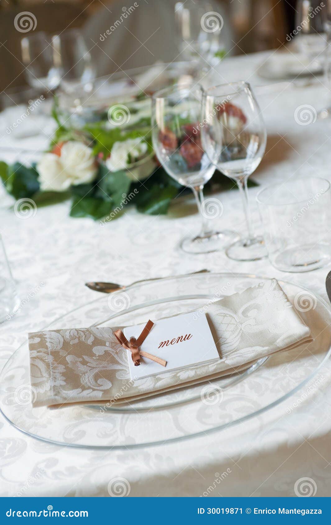 Menu stock image. Image of silverware, decoration, decor - 30019871