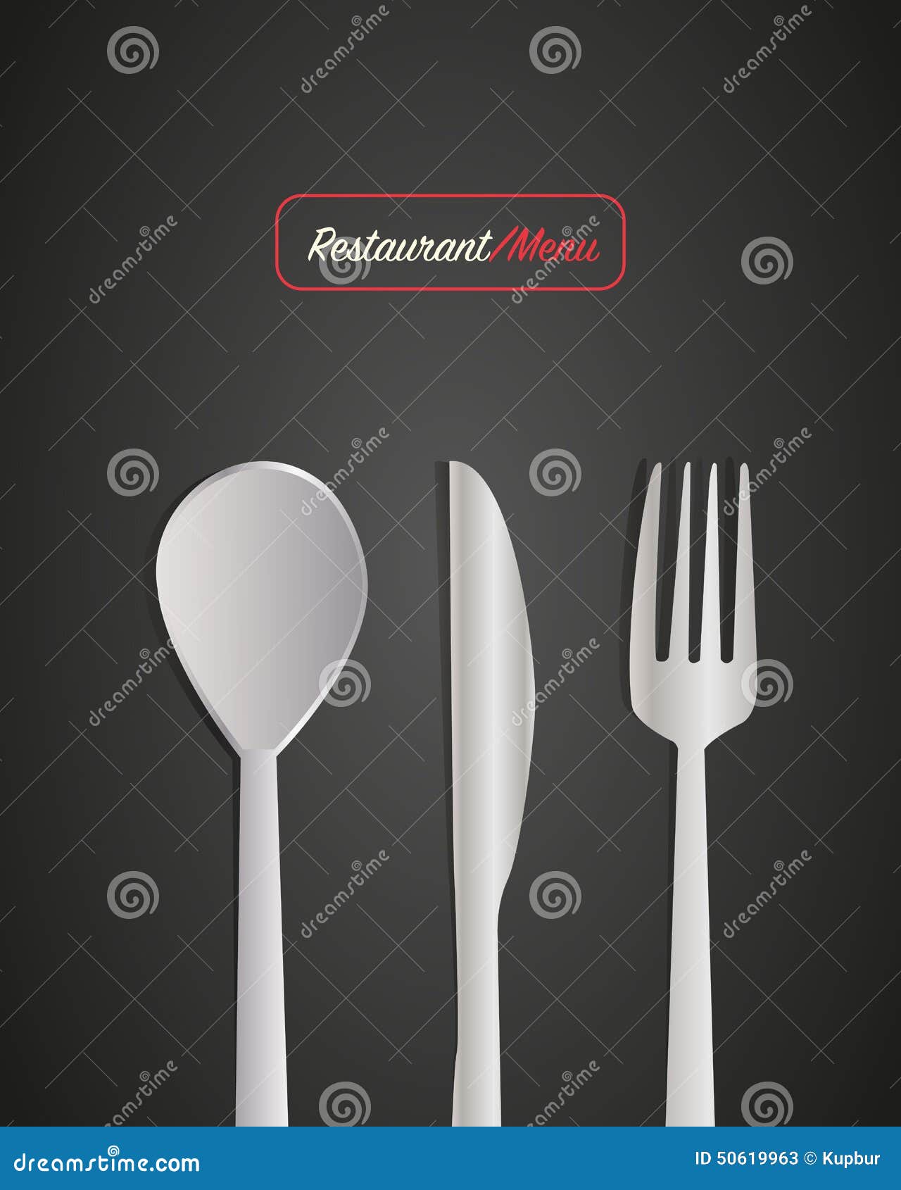 Menu restaurant stock vector. Illustration of shiny, cooking - 50619963