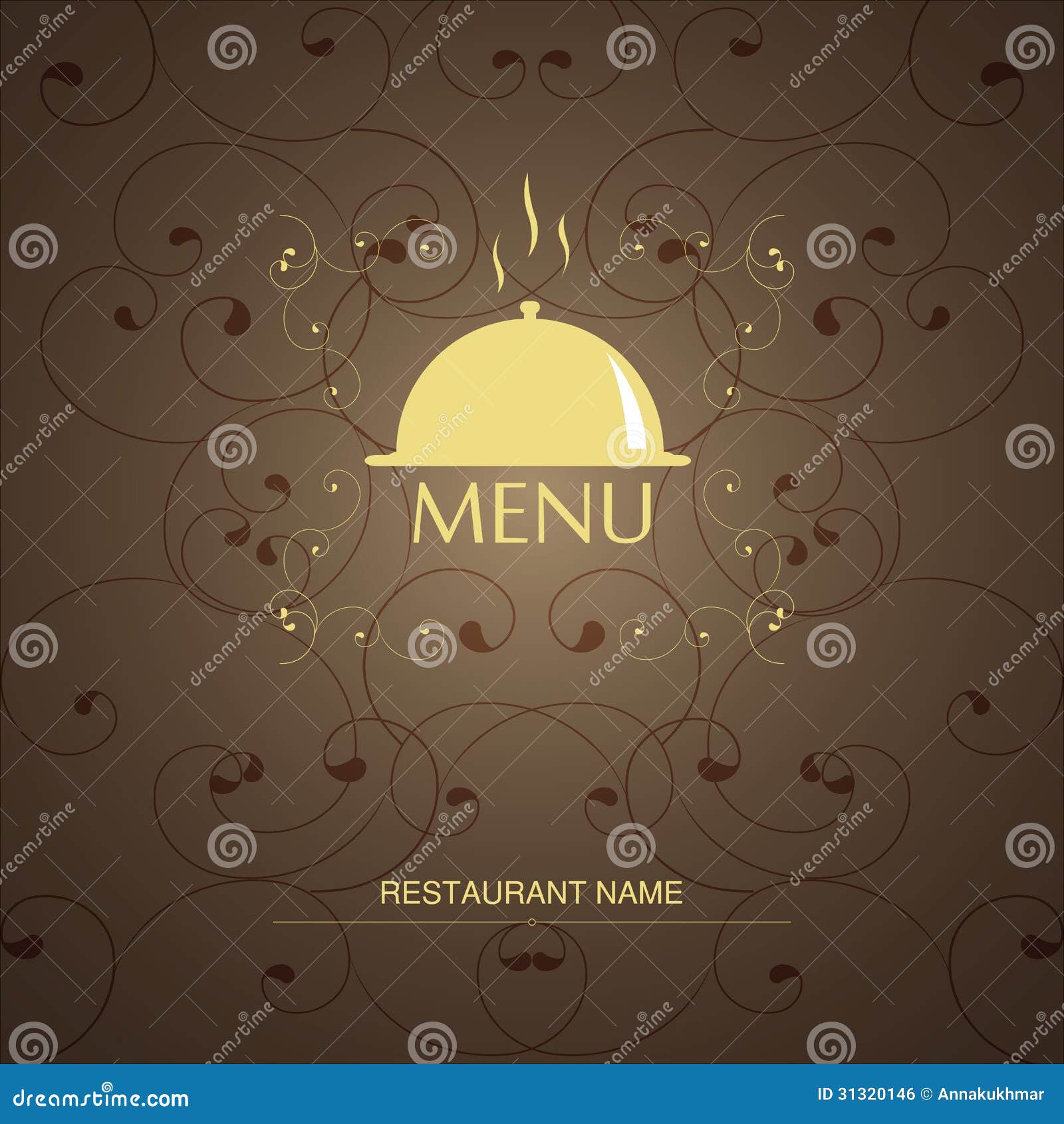 Menu for restaurant stock illustration. Illustration of business - 31320146
