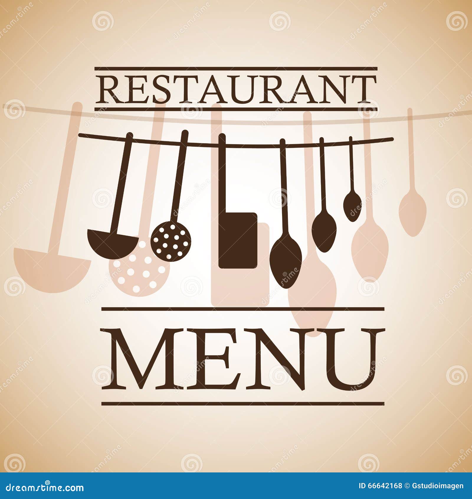 Menu restaurant design stock illustration. Illustration of creative ...