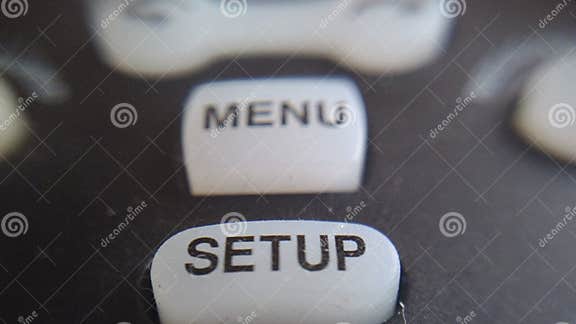 Menu and setup stock image. Image of menu, control, panel - 77794509