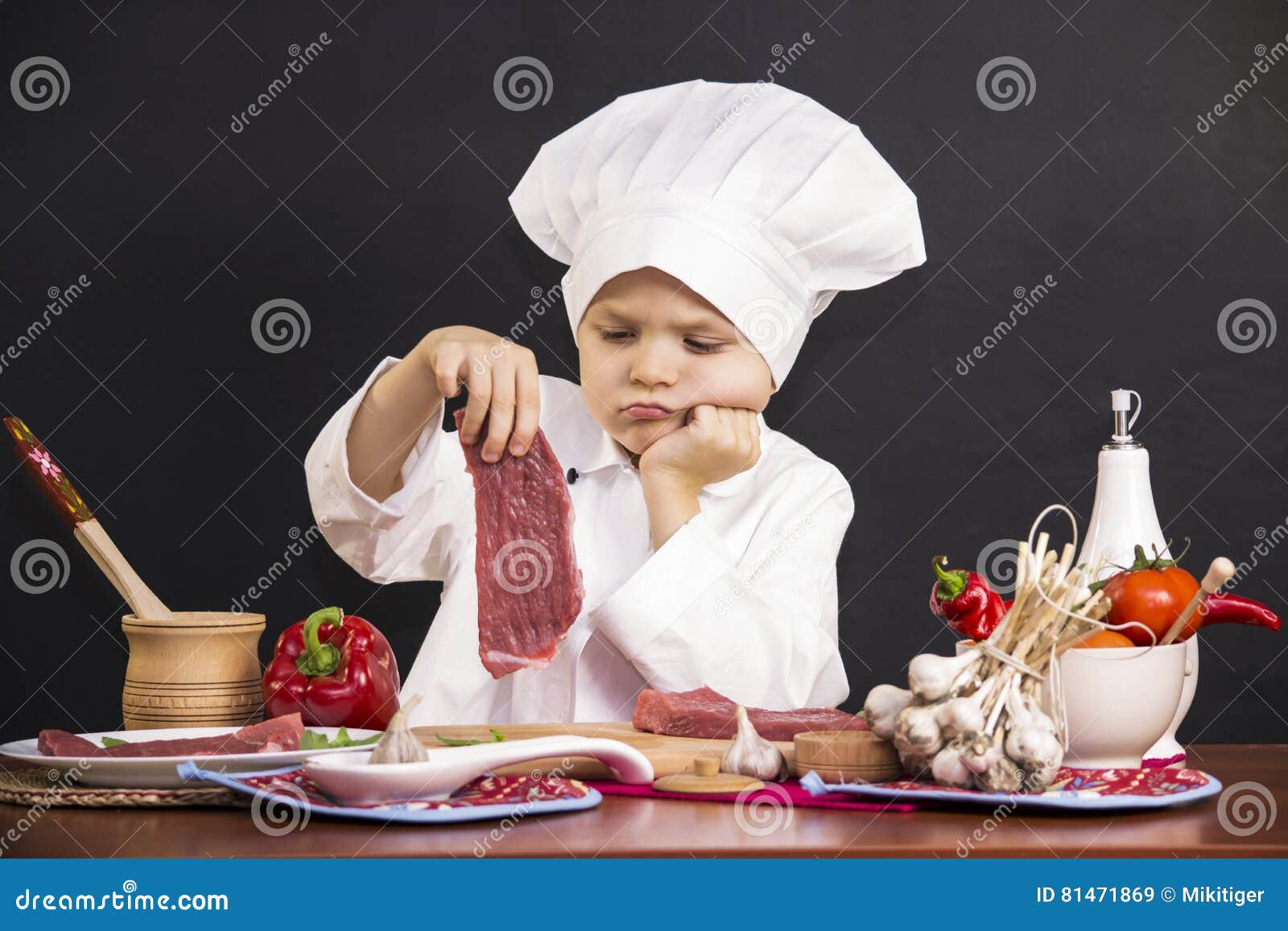 Menu of steak stock image. Image of wood, table, food - 81471869