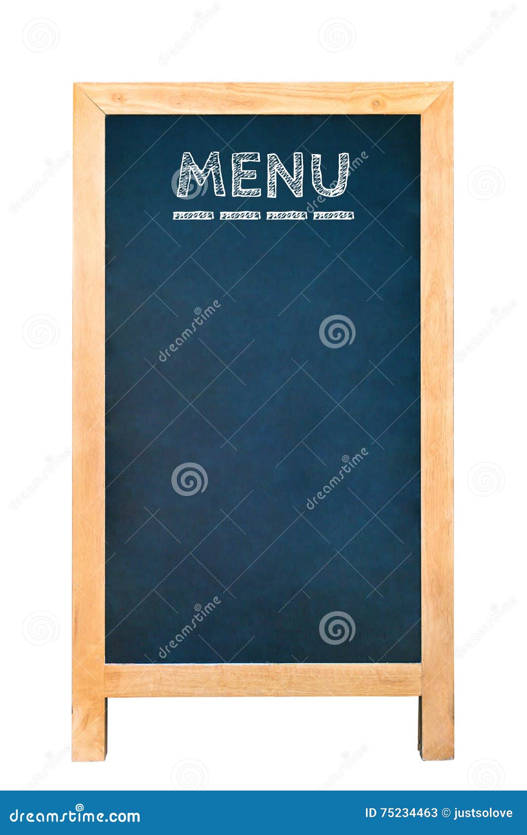 Menu Text Message on Wood Frame Board Stock Image - Image of hire ...