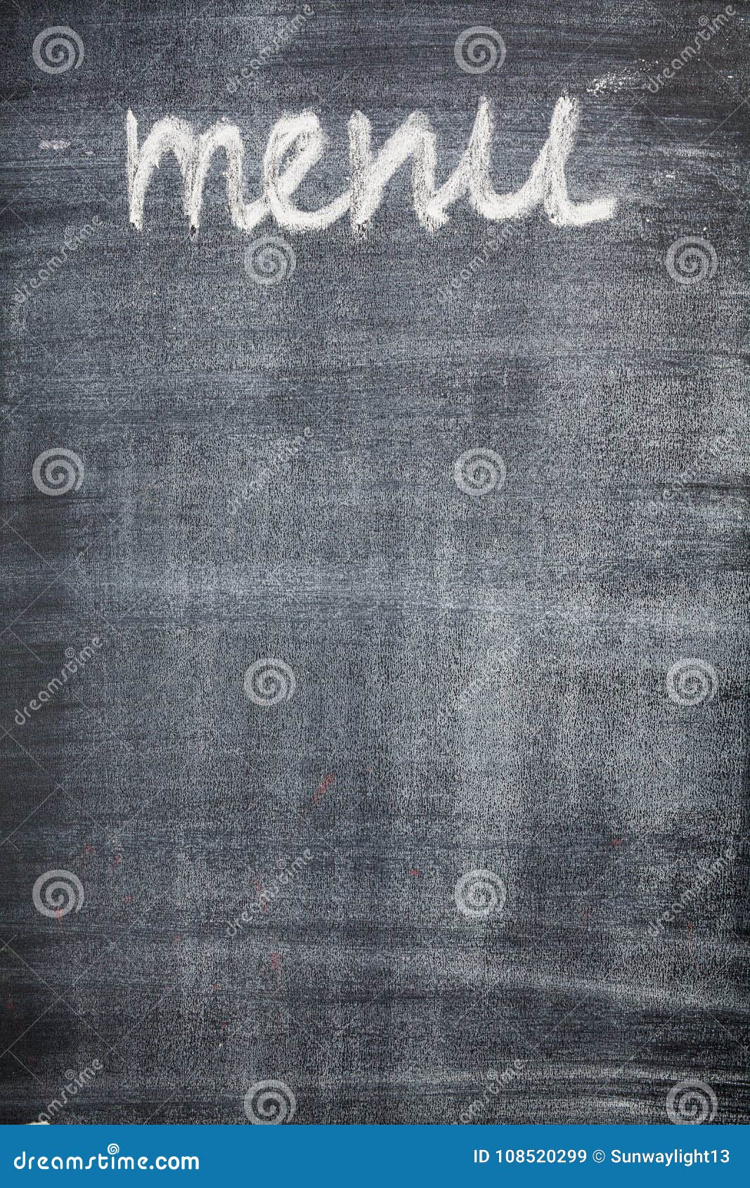 Menu Title Written with Chalk Stock Image - Image of coffee, chalk ...