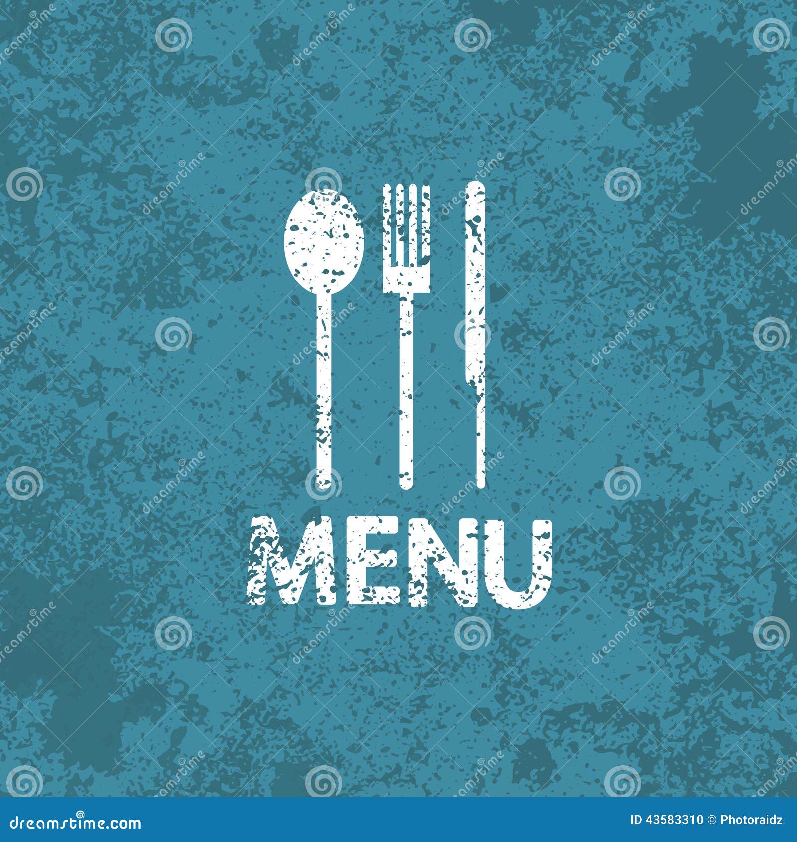 Menu Vintage Abstract Grunge Background Stock Illustration ...