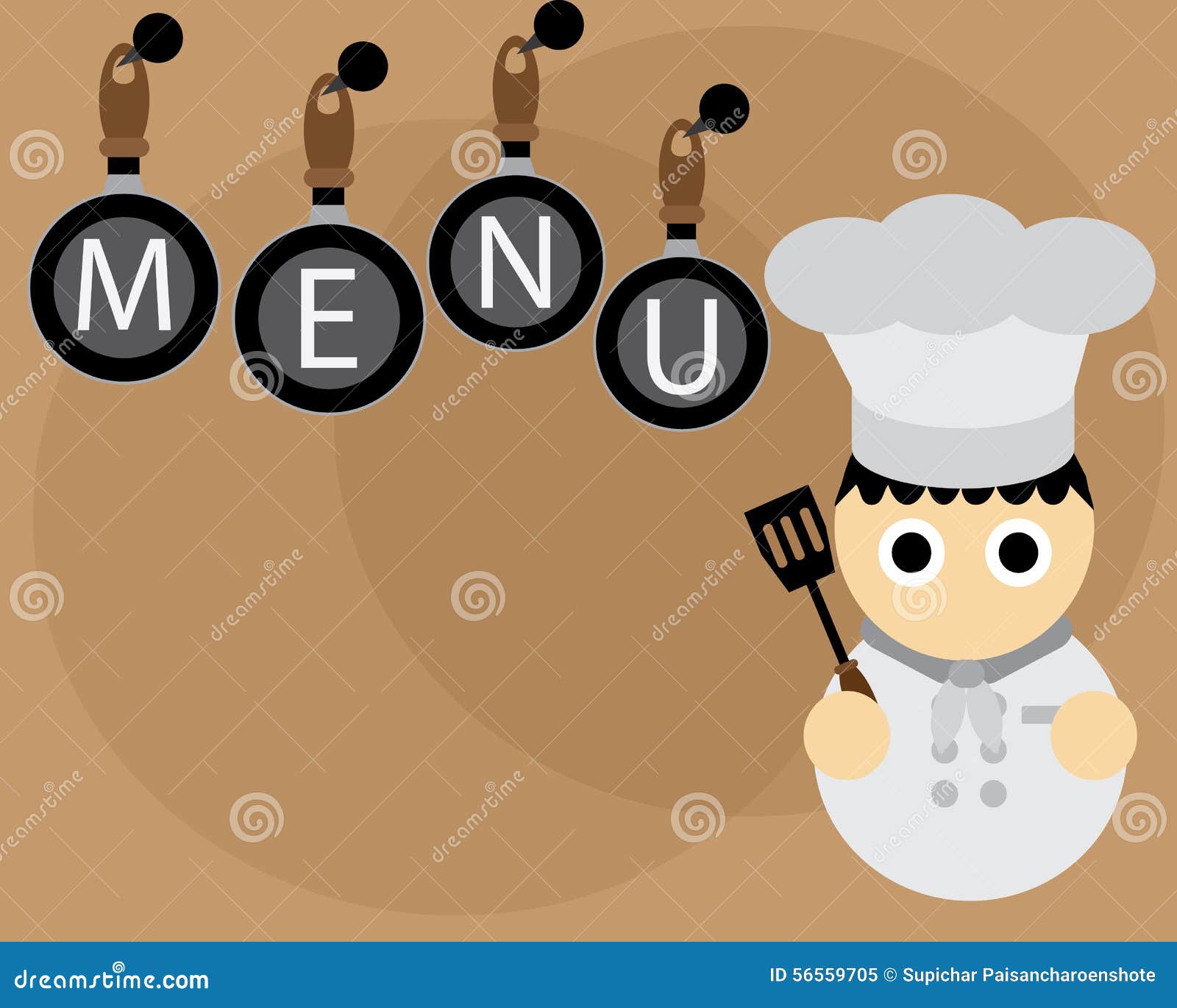 Menu Wallpaper stock vector. Illustration of cartoon - 56559705